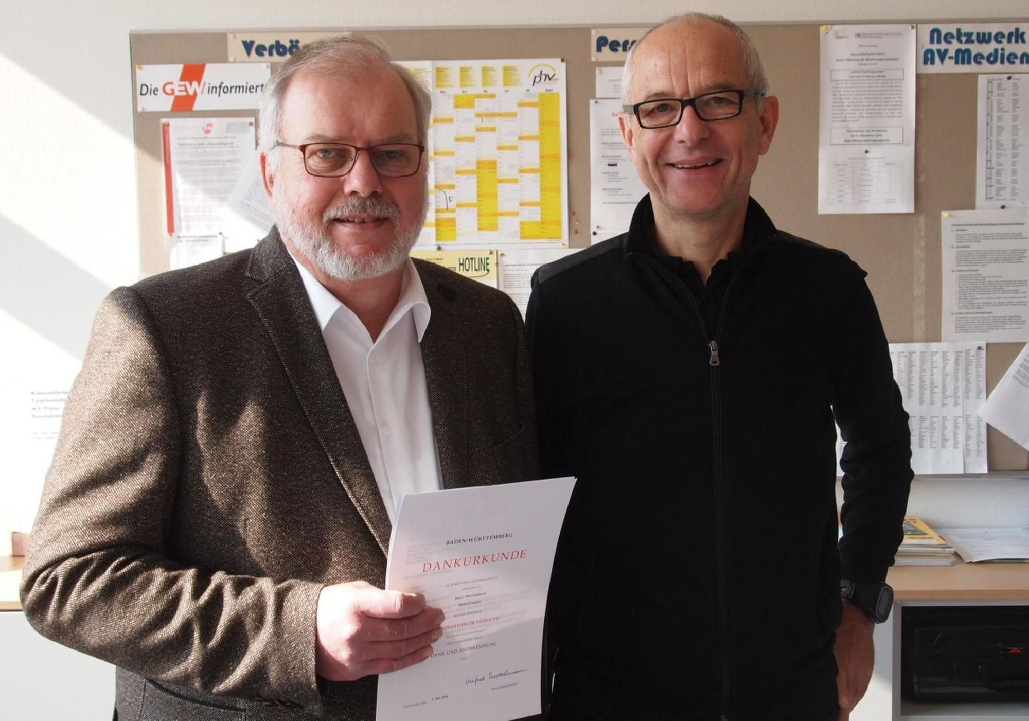 Michael Lingner ist seit 40 Jahren Lehrer