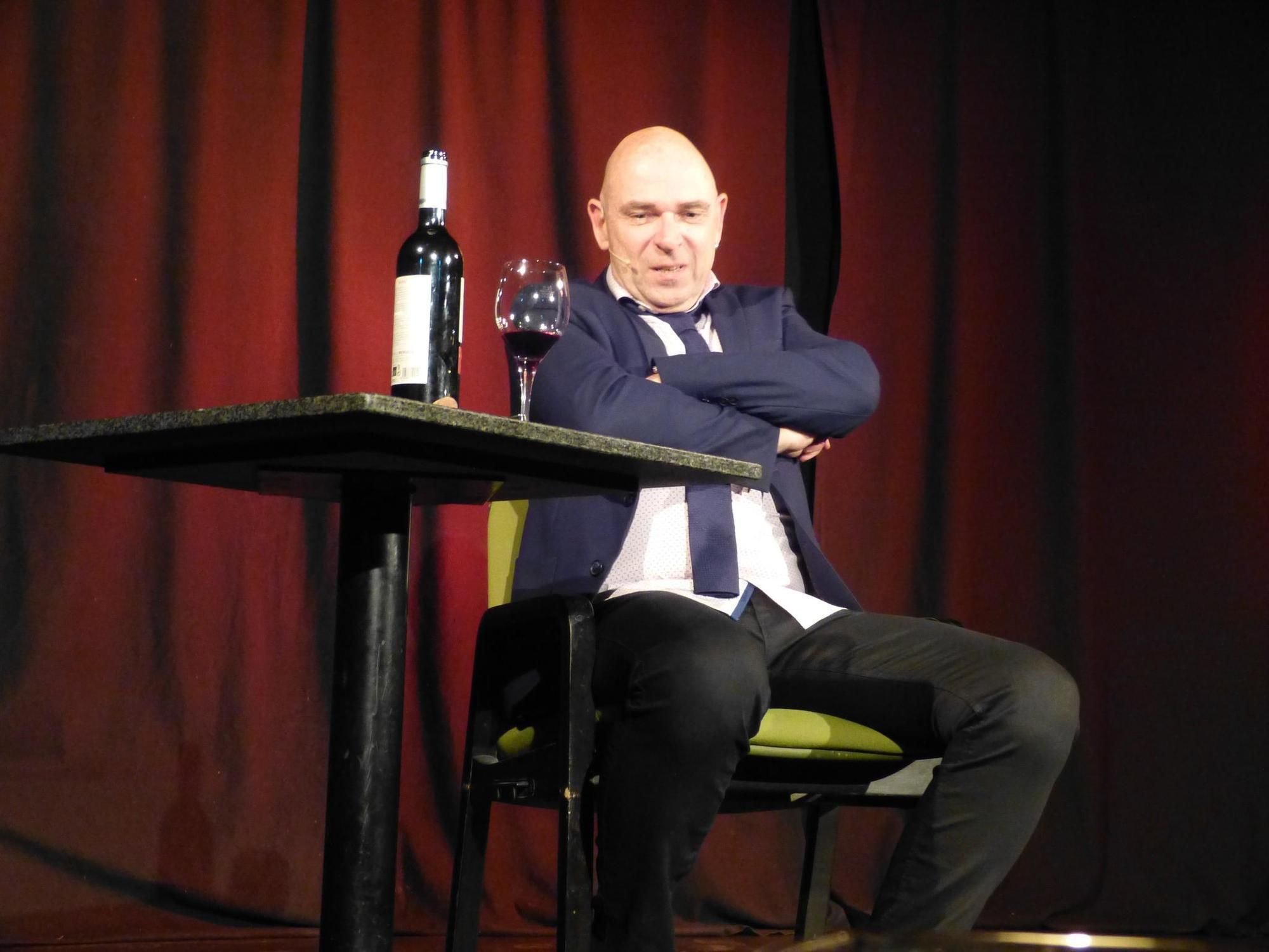 Frank Sauer begeistert bei Wein