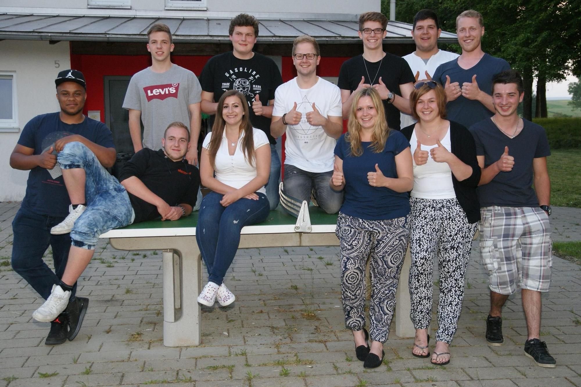 Jugendzentrum Rottenacker bestätigt Vorstand im Amt