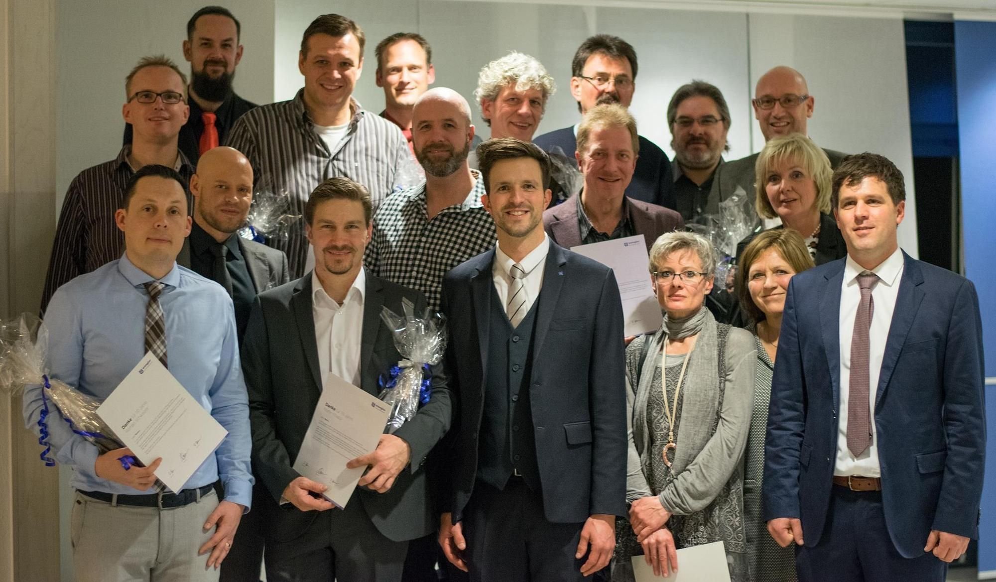 Wenglor würdigt Verdienste langjähriger Mitarbeiter