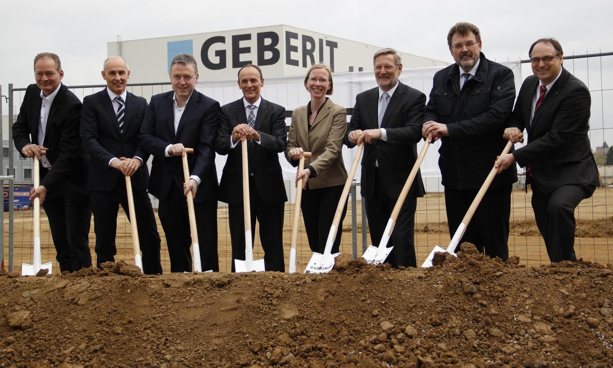 Geberit investiert 40 Millionen Euro in die Logistik