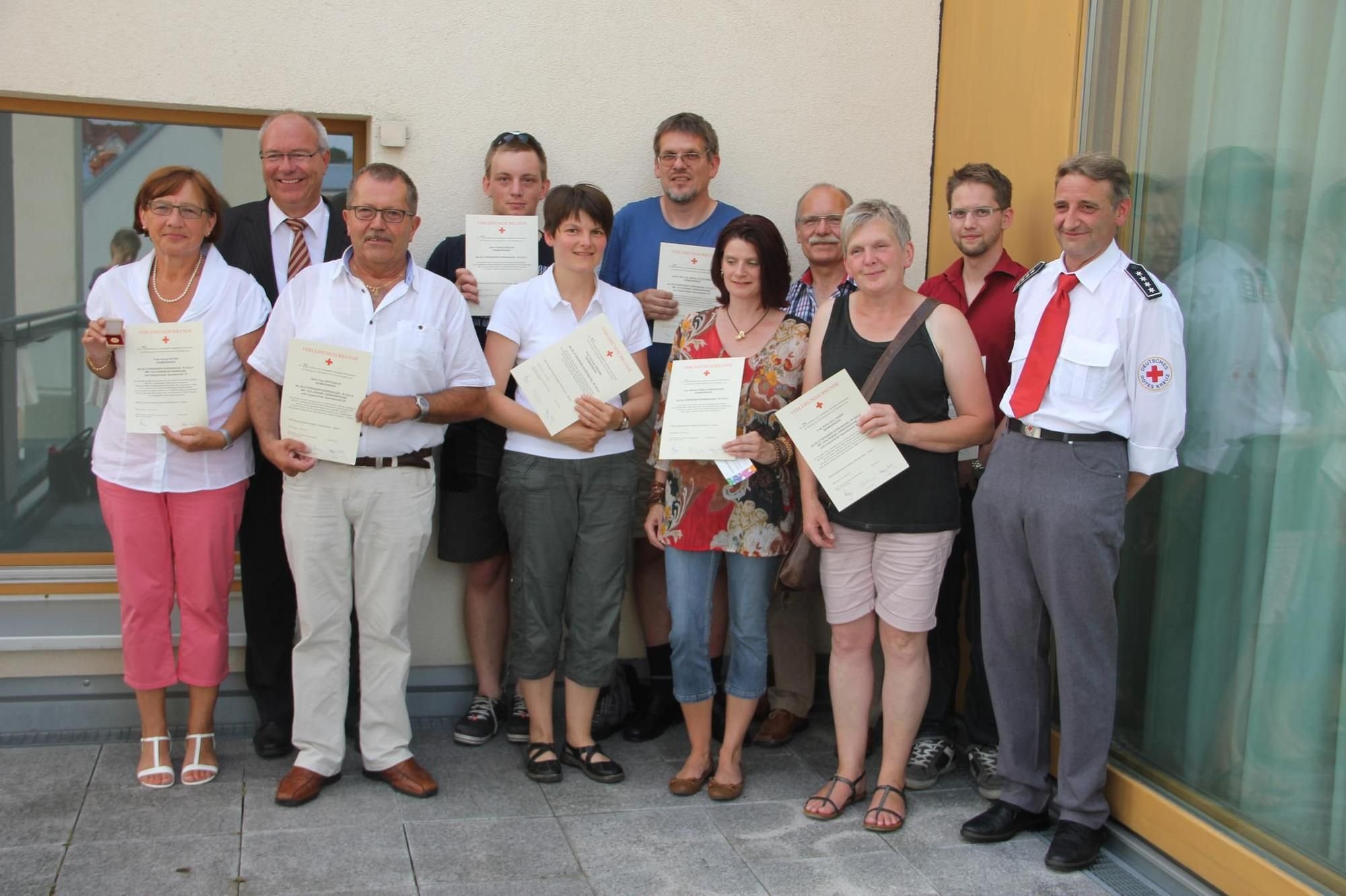 Karola Peter spendet 75-mal Blut