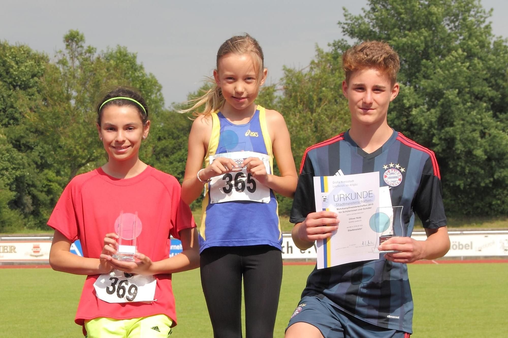 Zehnjährige Emma Hutter wird Langstrecken-Stadtmeisterin