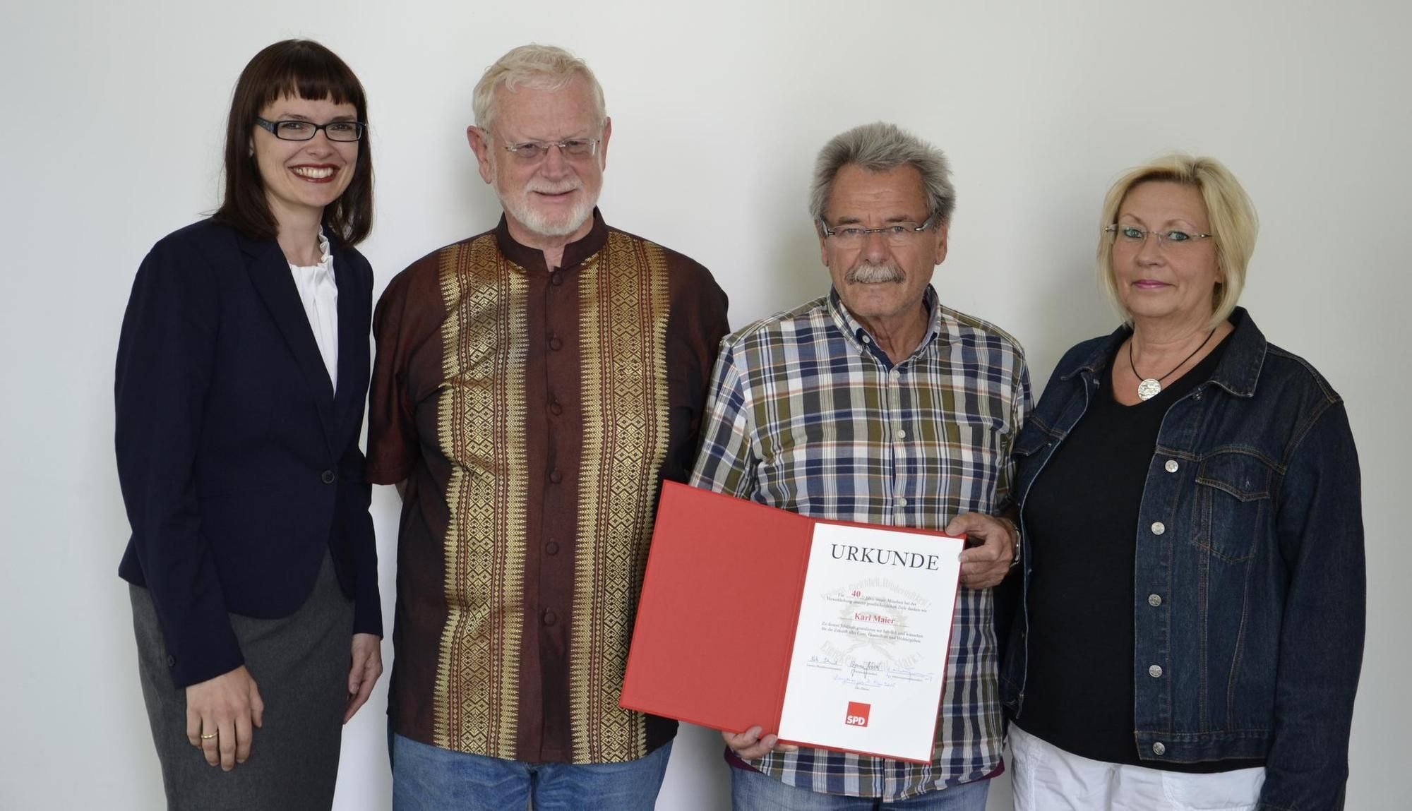 Charlie Maier bleibt SPD-Chef