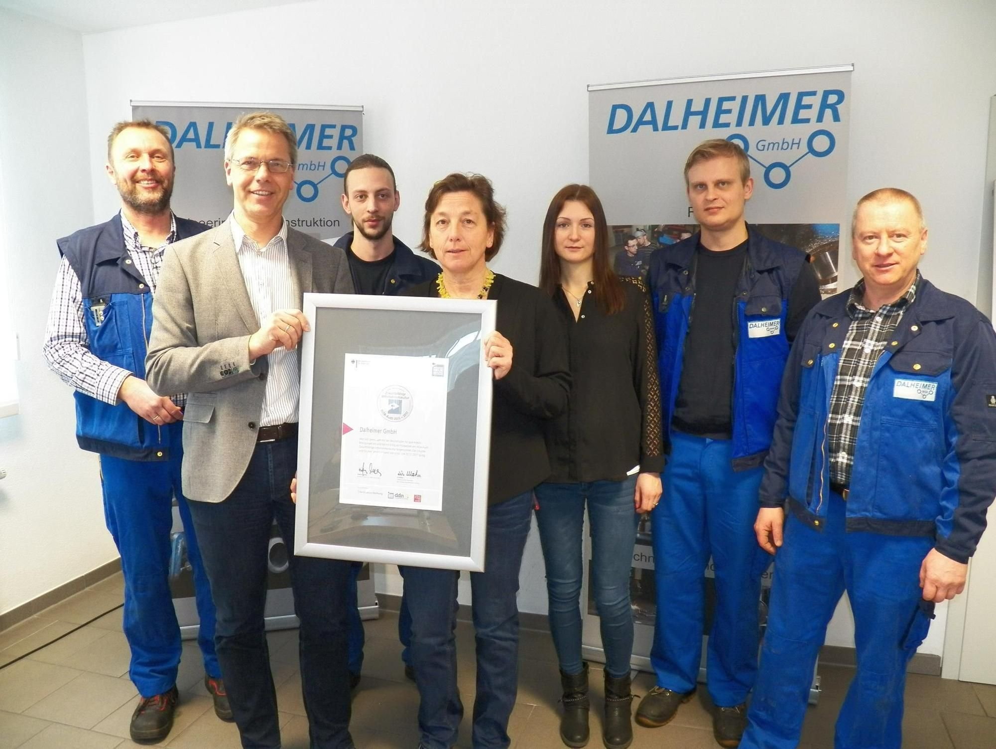 Dalheimer erhält Auszeichnung