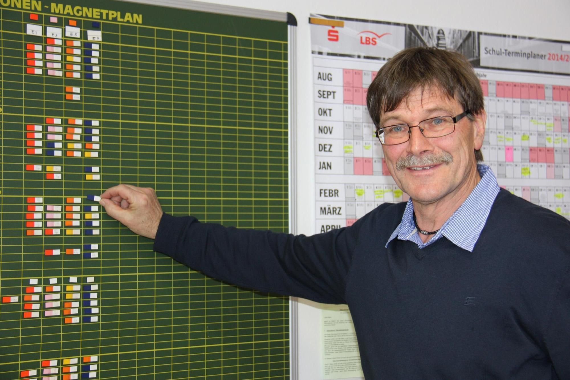 Rektor Robert Frech ist 40 Jahre Lehrer