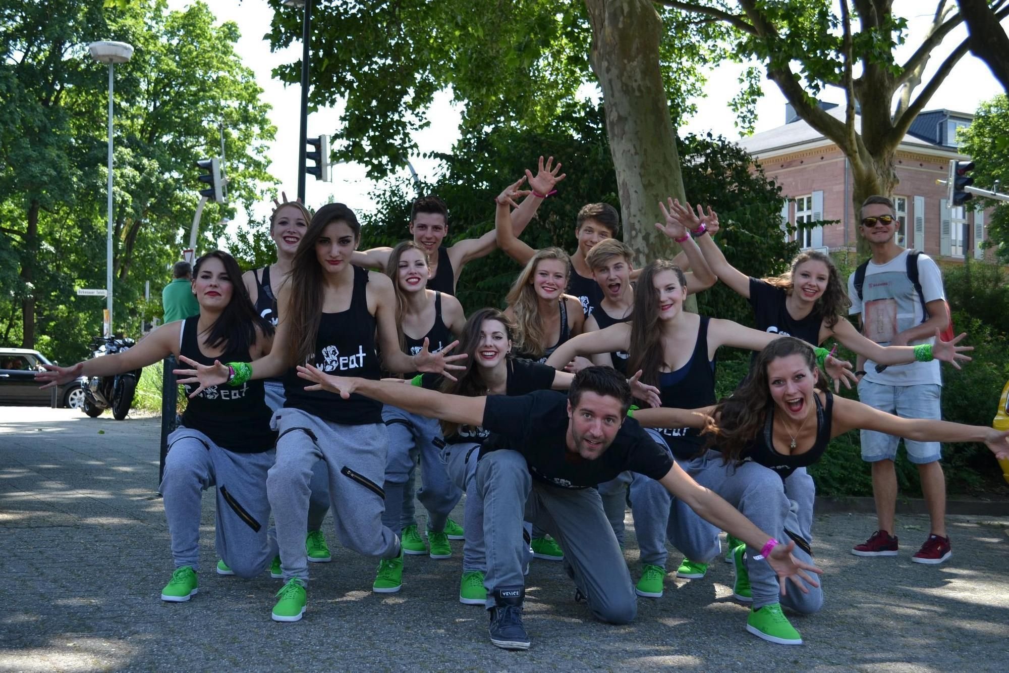 HipHop-Gruppe bei Meisterschaften dabei