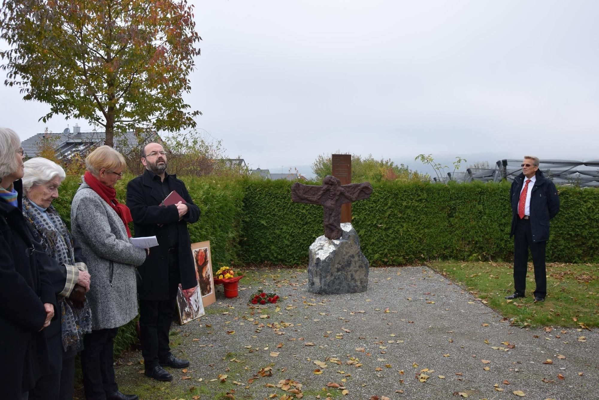 Gedenkstätte erinnert an Roland Litzenburger