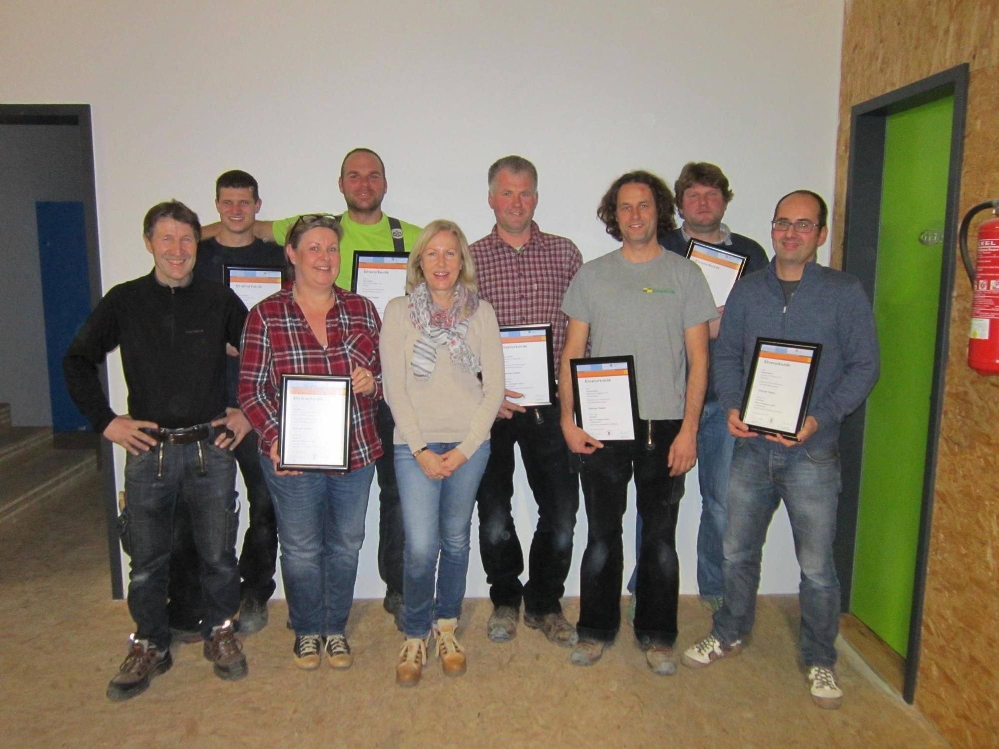 Firma Zehrer hat allen Grund zum Feiern