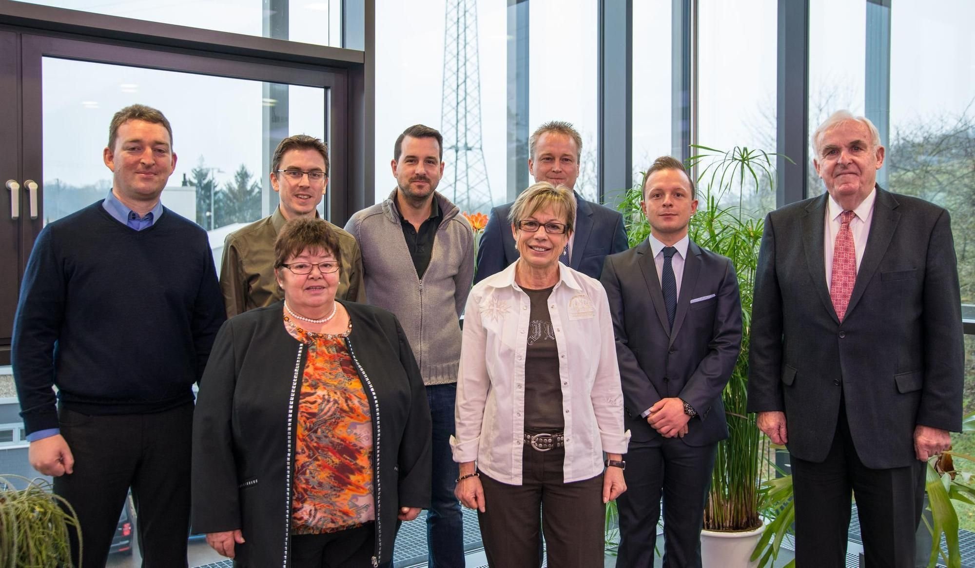 Scholz dankt seinen treuen Mitarbeitern