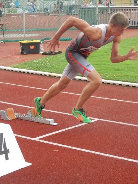 Julian Koch sprintetin die süddeutsche Spitze