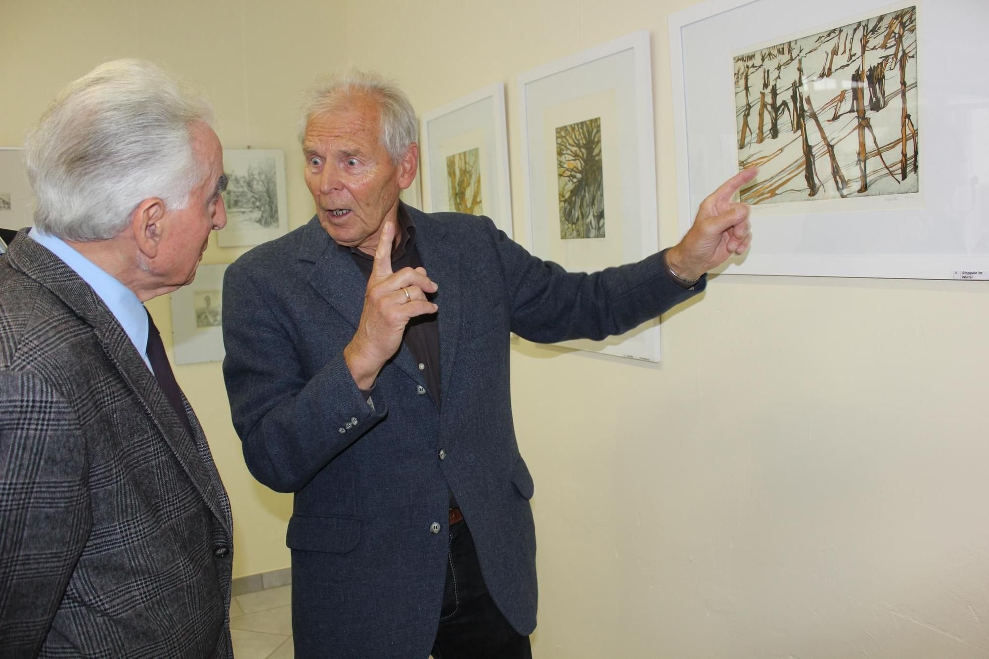 Peter Kapitza stellt Altes und Neues gegenüber