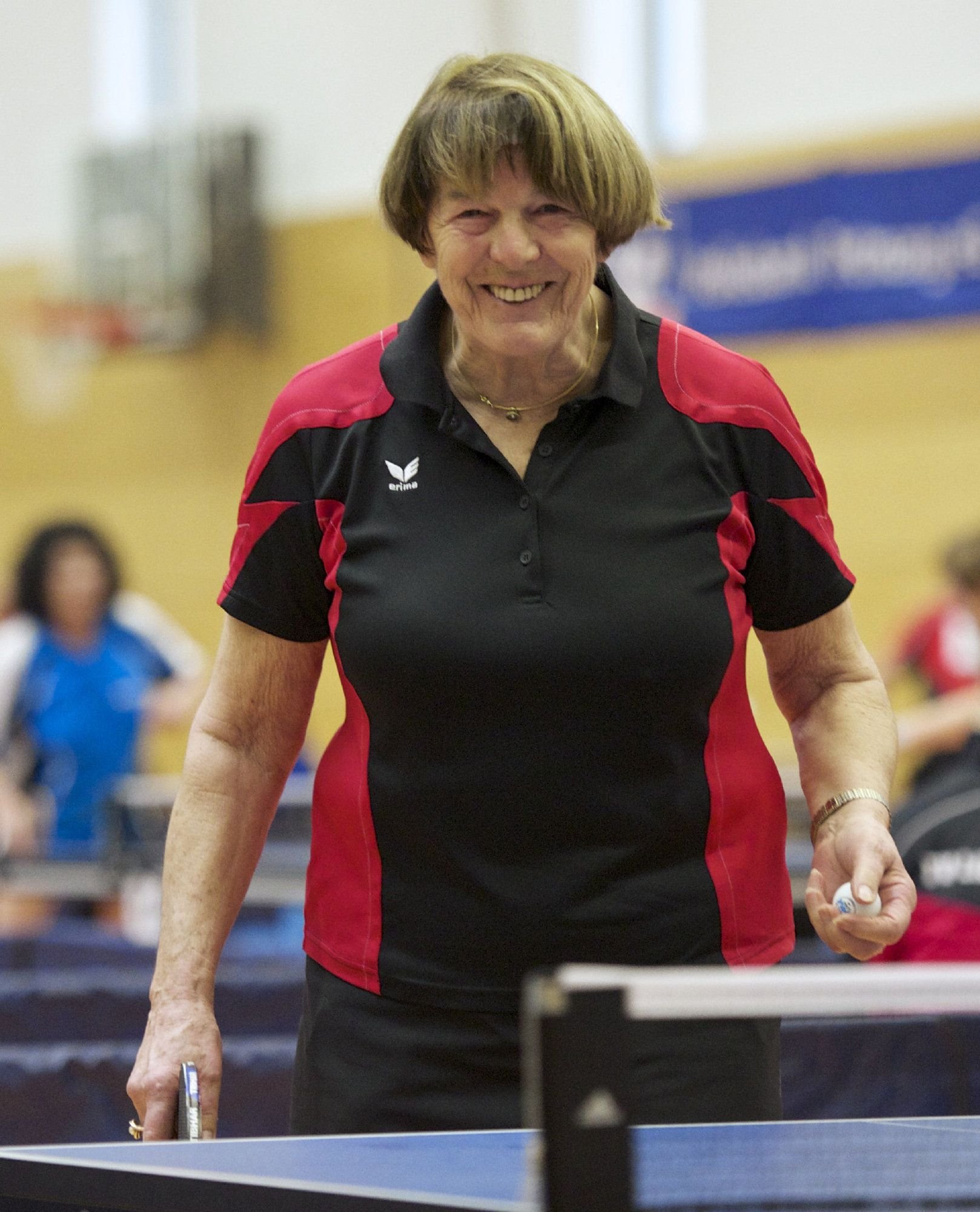 Der Spaß steht bei Erika Ziegler an erster Stelle