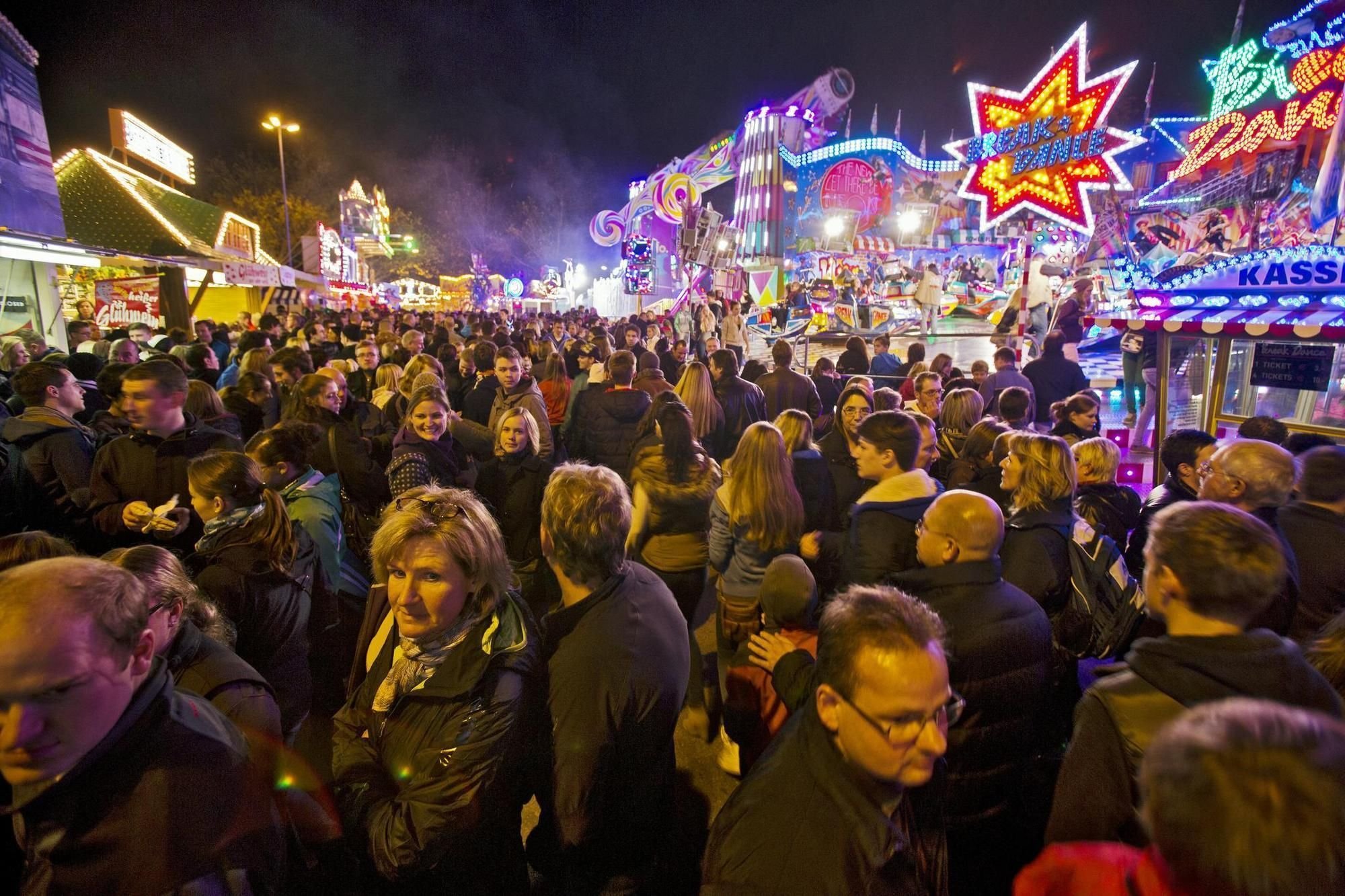 Beim Jahrmarkt gibt es wieder ein Riesenrad