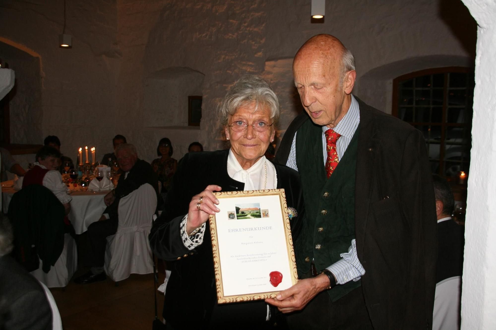 „Schlossherrin“ Margarete Kalinna geht