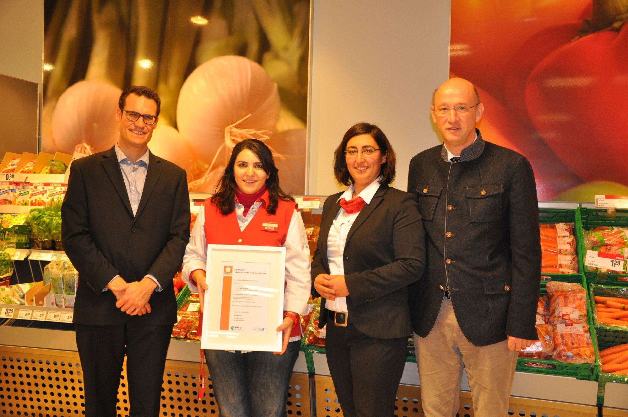 Rewe-Markt ausgezeichnet