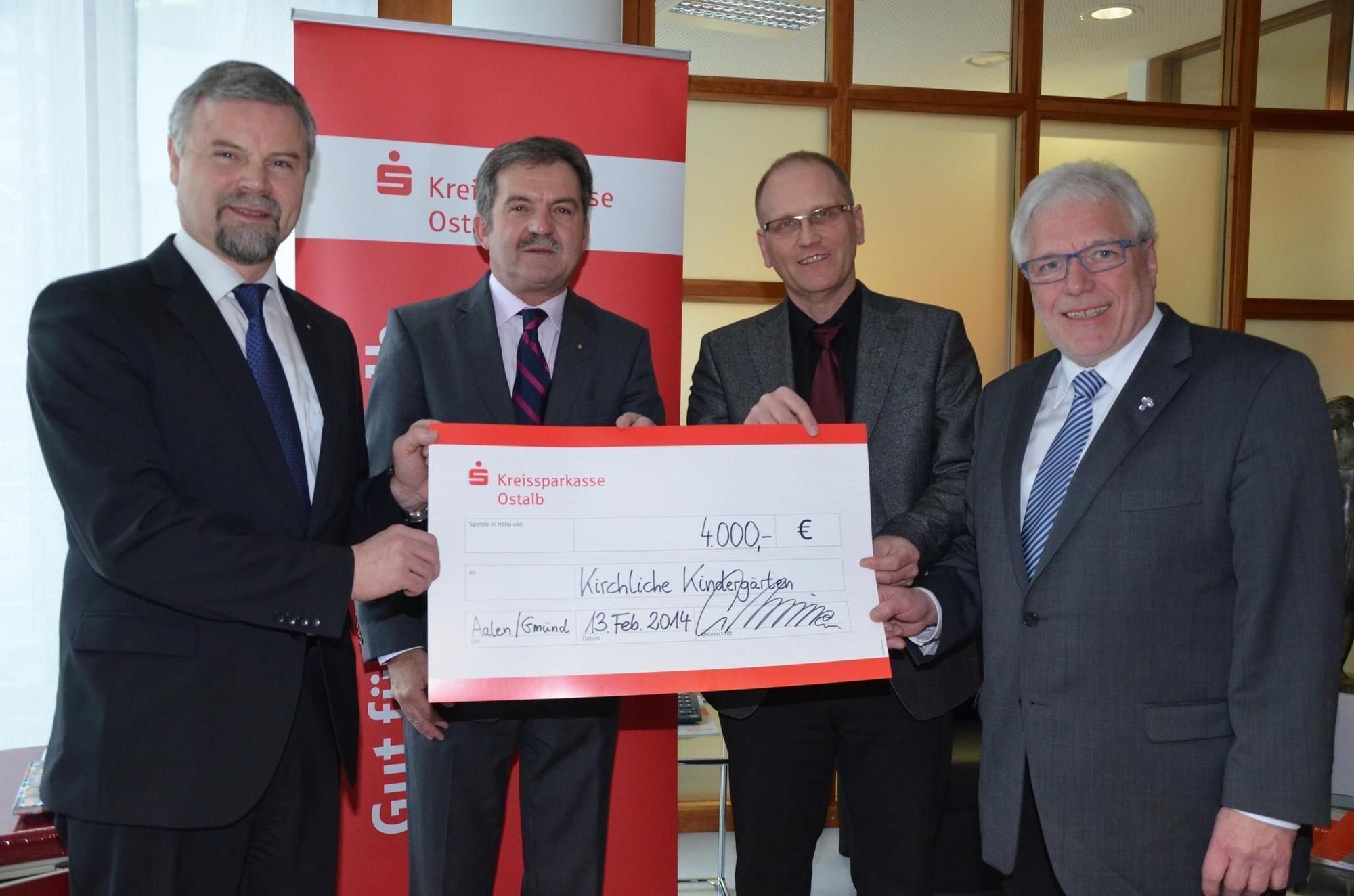 Sparkasse unterstützt Kindergärten