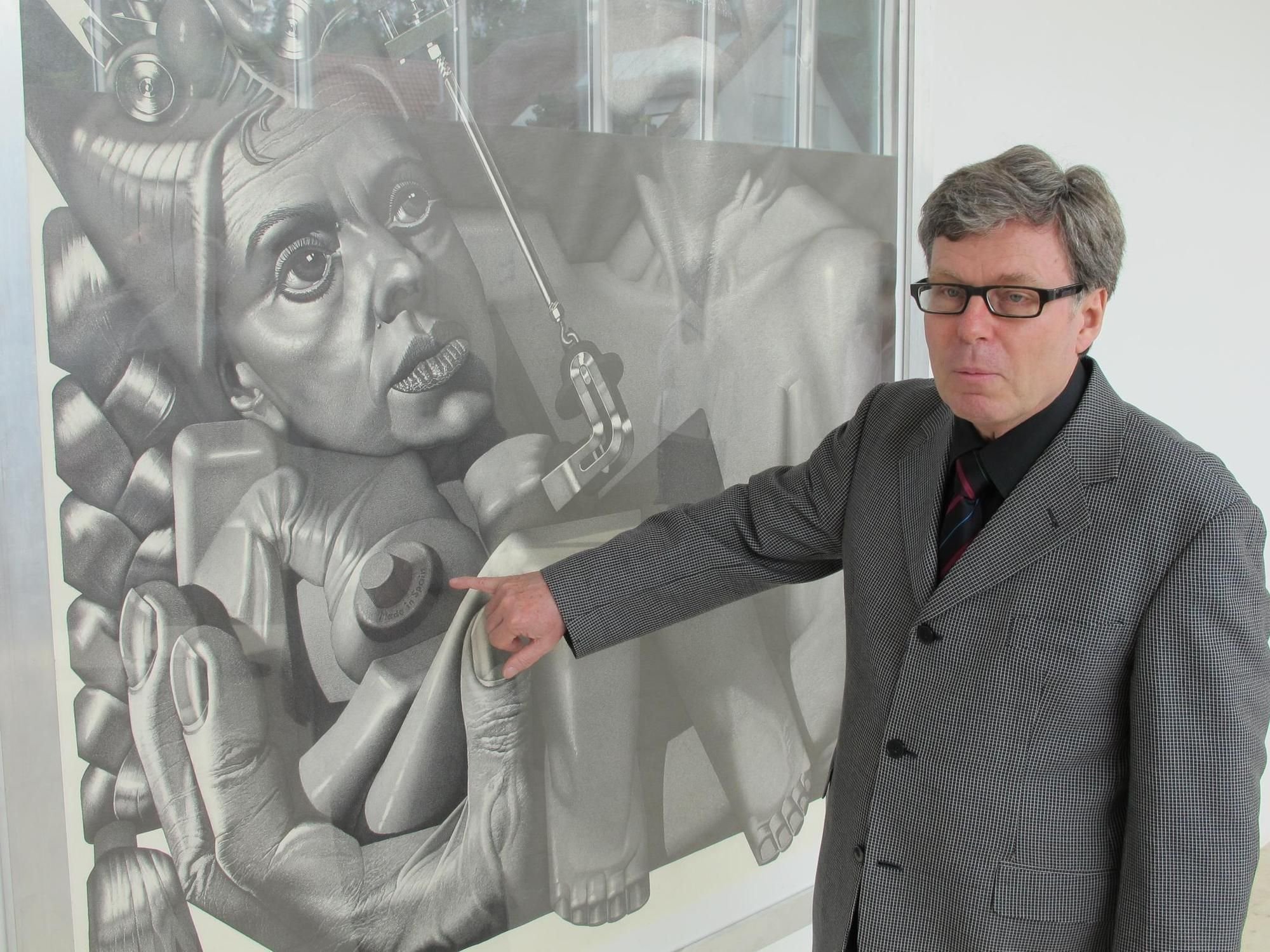 Peter König zeigt seine Lebenszyklen