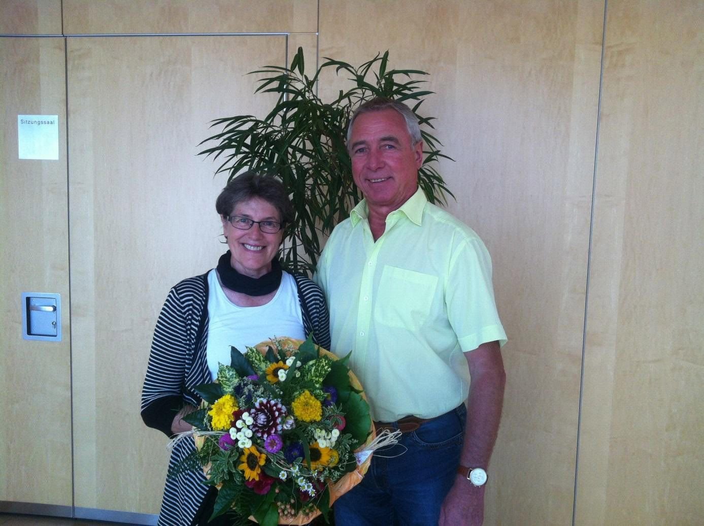 Gemeinde bedankt sich bei Gisela Amann