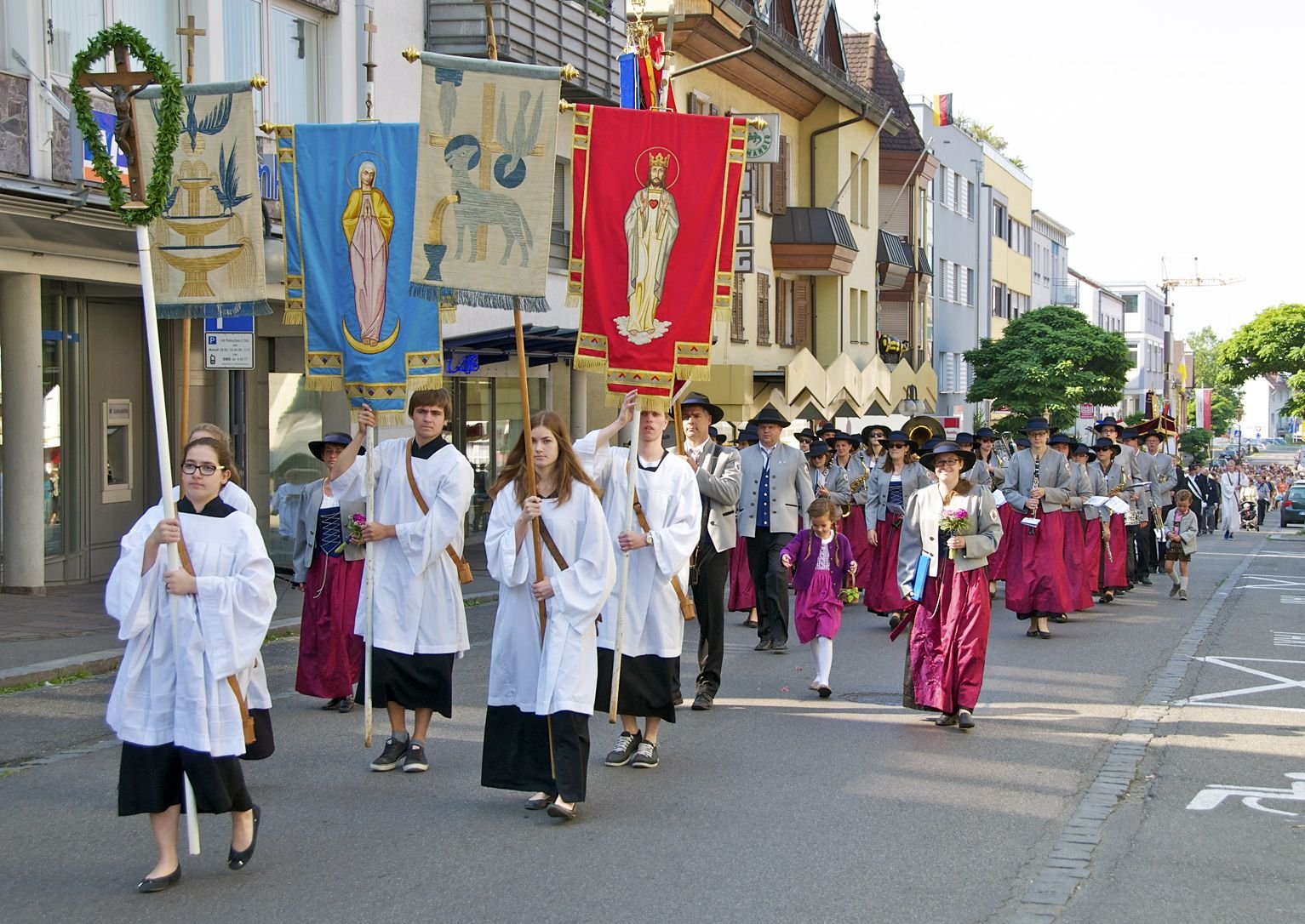 Die Prozession als Zeichen der Bewegung
