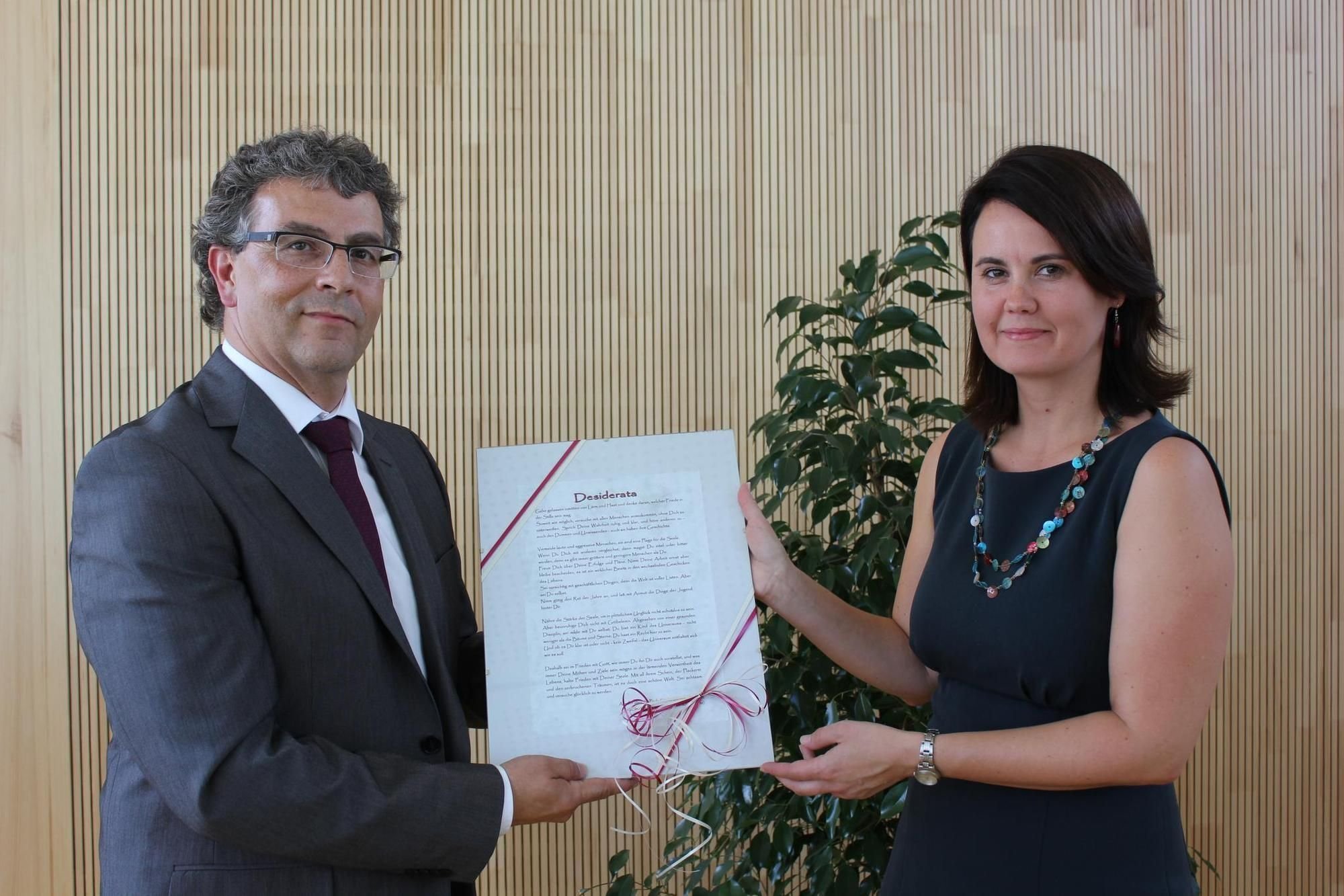 Schule feiert neue Rektorin