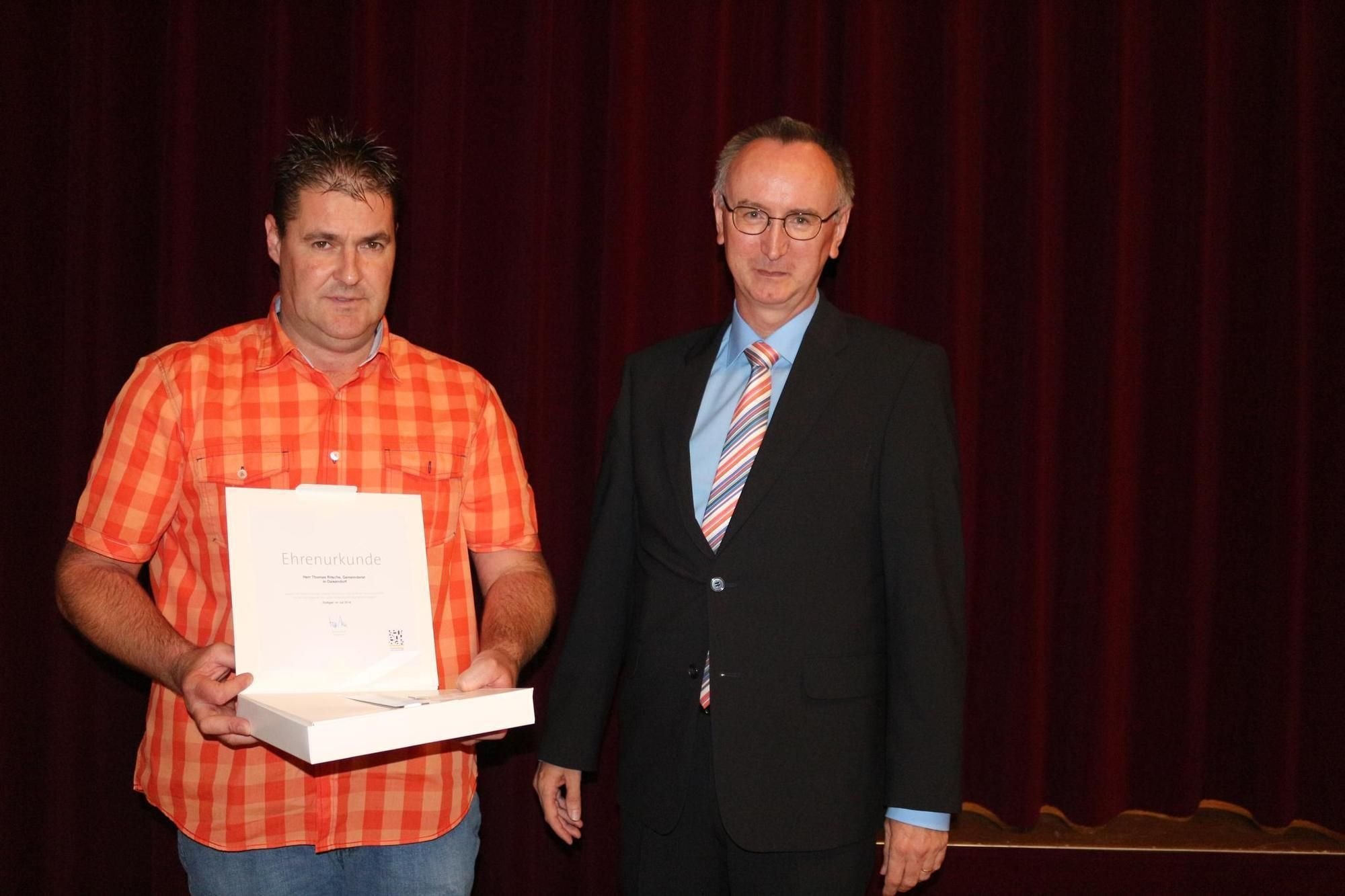 Thomas Ritsche ist jetzt vereidigt