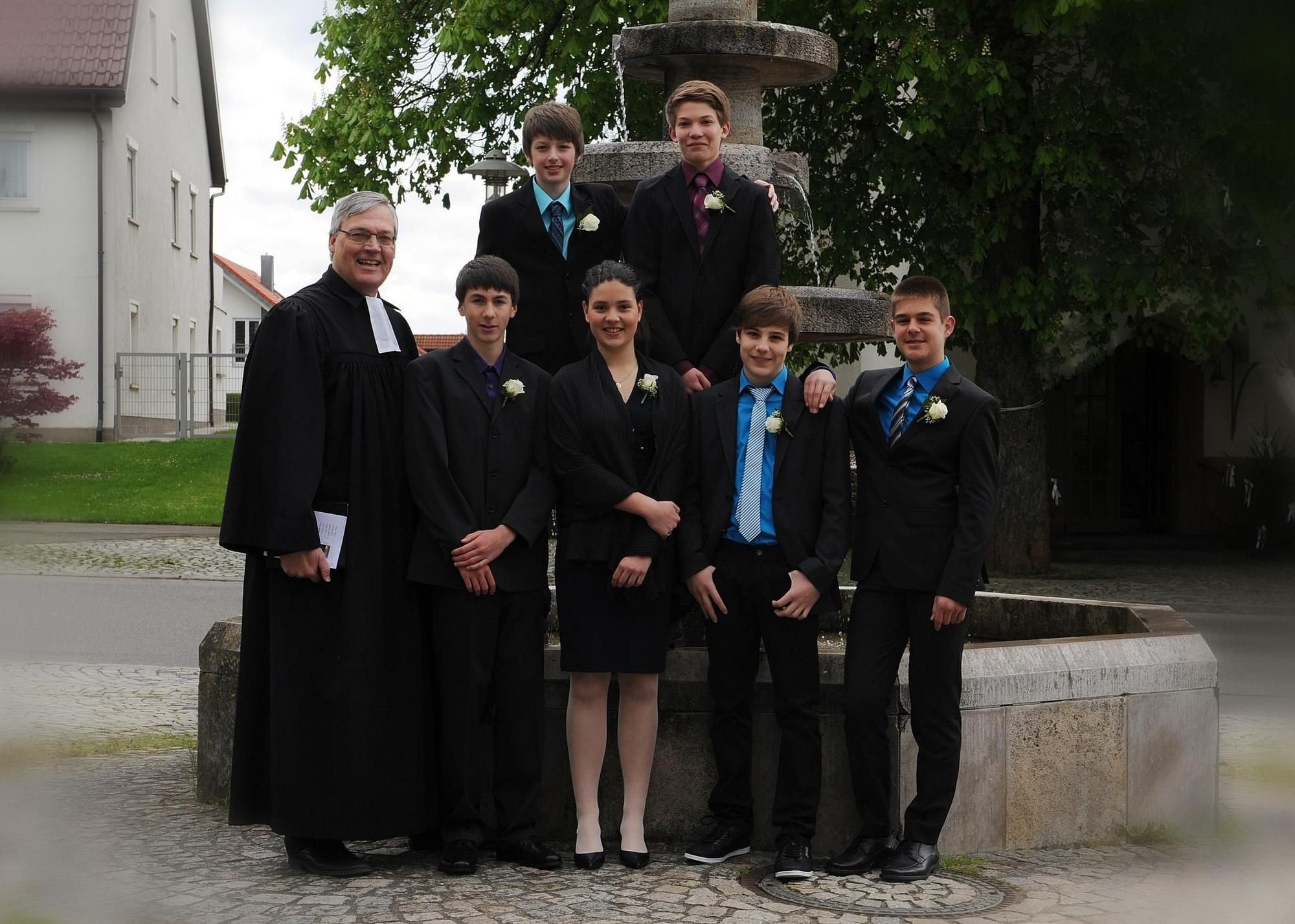 Konfirmation in Schura