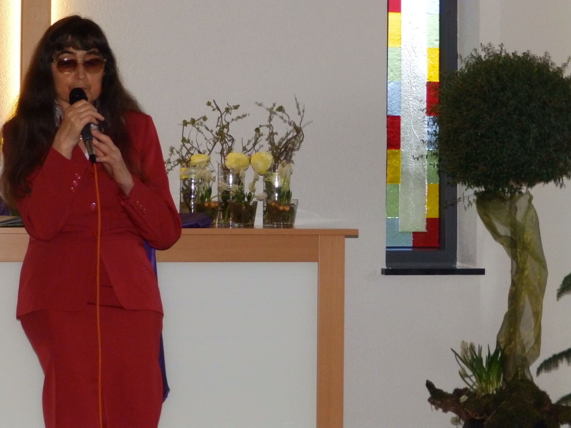 Gabriele Lenz berührt mit ihrer Stimme