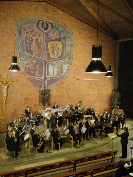 Eindrucksvolle Blasmusik erklingt in St. Marien