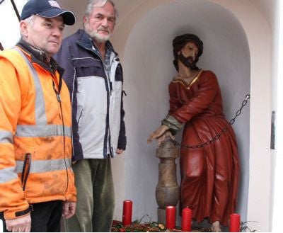 Der „Gegeißelte Heiland“ erhält neuen Glanz