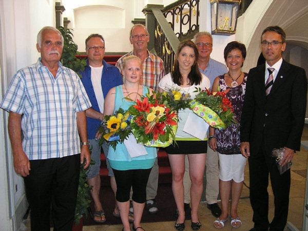 Nicole Binder und Saskia Barth sind sportlich ganz oben