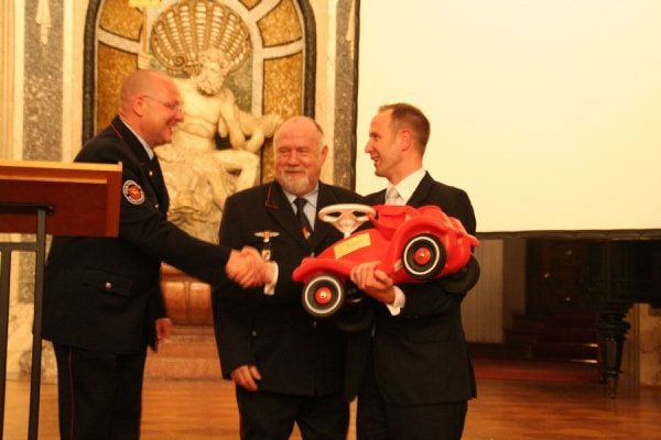 Bürgermeister Daniel Rapp: „Wir feiern heute echte Helden“