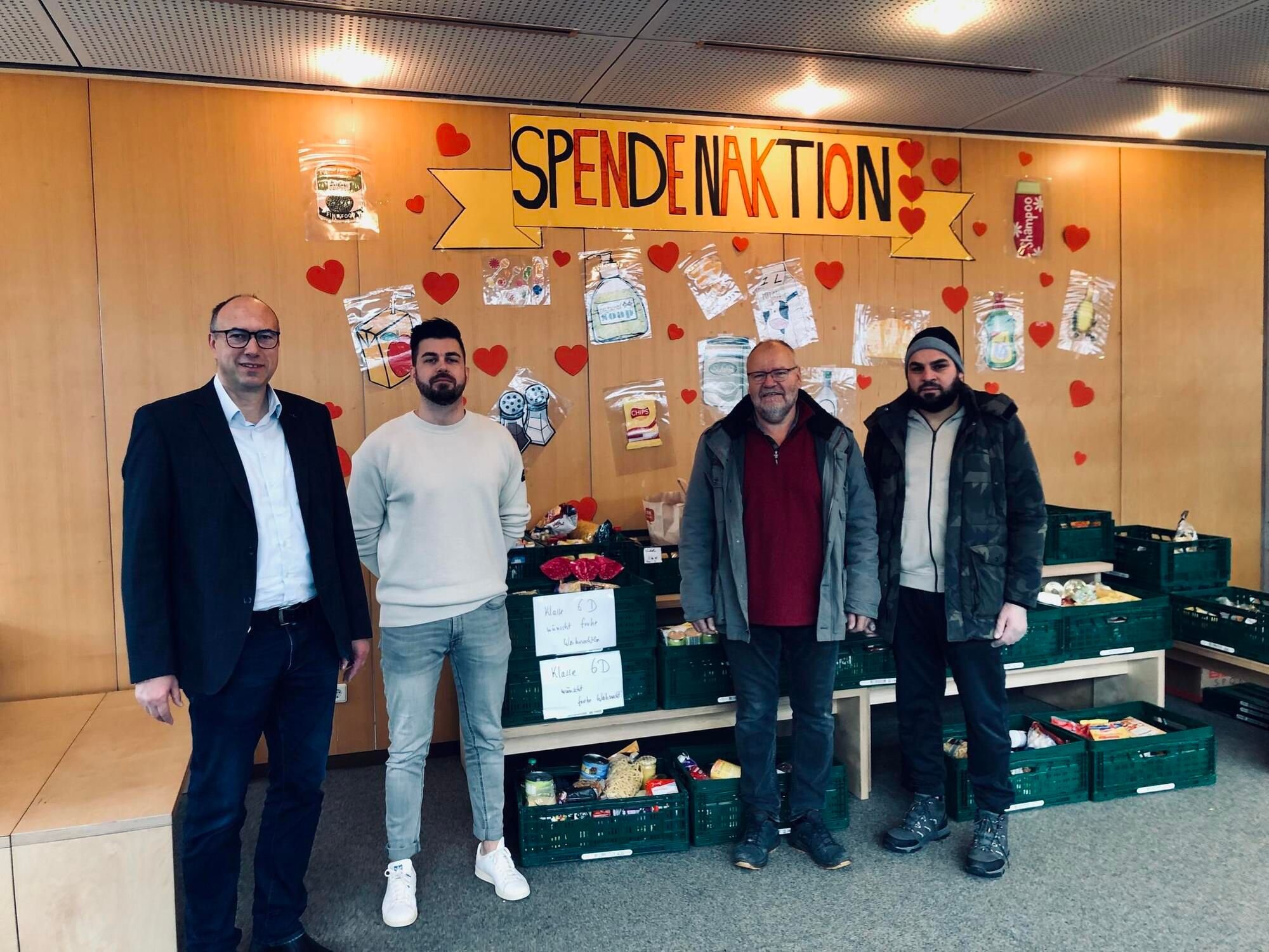 Spendenaktion der Realschule Trossingen