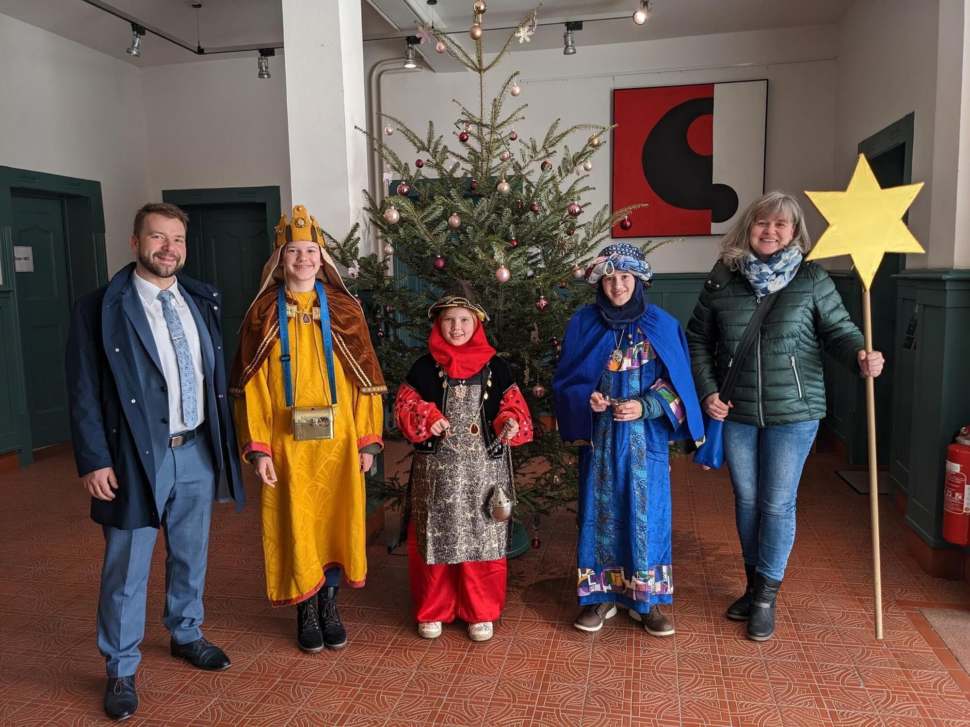 Die Sternsinger waren wieder unterwegs