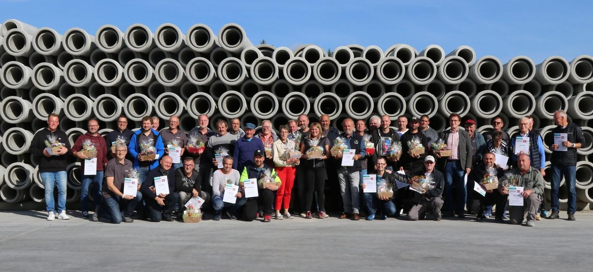 Rinninger-Mitarbeiter sind im Schnitt mehr als zwölf Jahre in dem Kißlegger Betonwerk