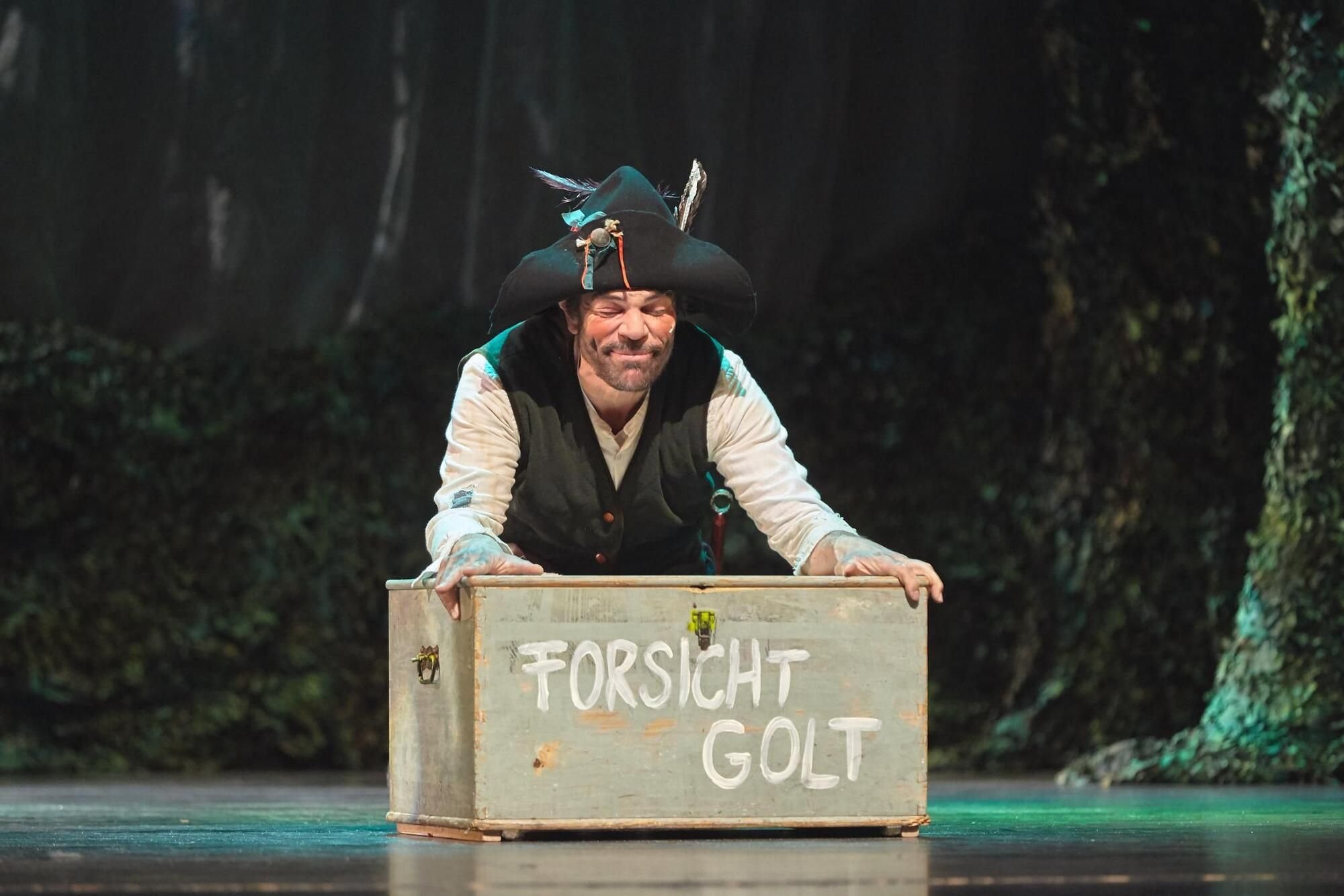 Der Räuber Hotzenplotz im Theater zu sehen