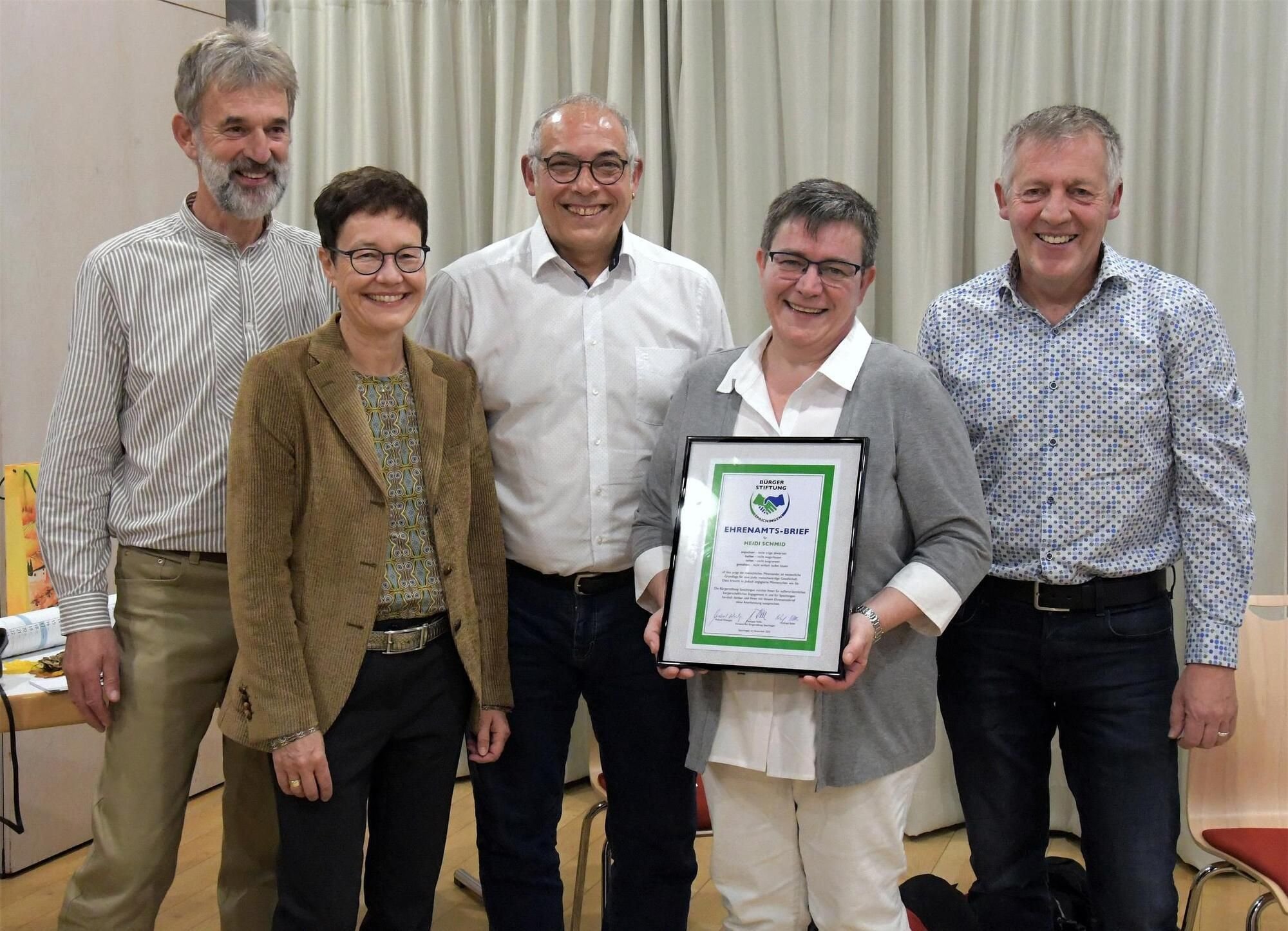 Heidi Schmid ist ein „Gesicht Spaichingens“