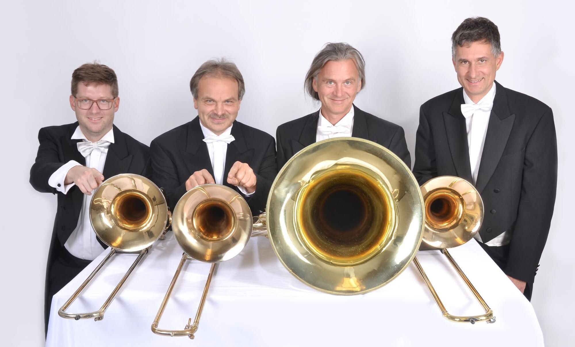 Neujahrskonzert des Posaunen-Tuba-Quartetts Aars bucinarum
