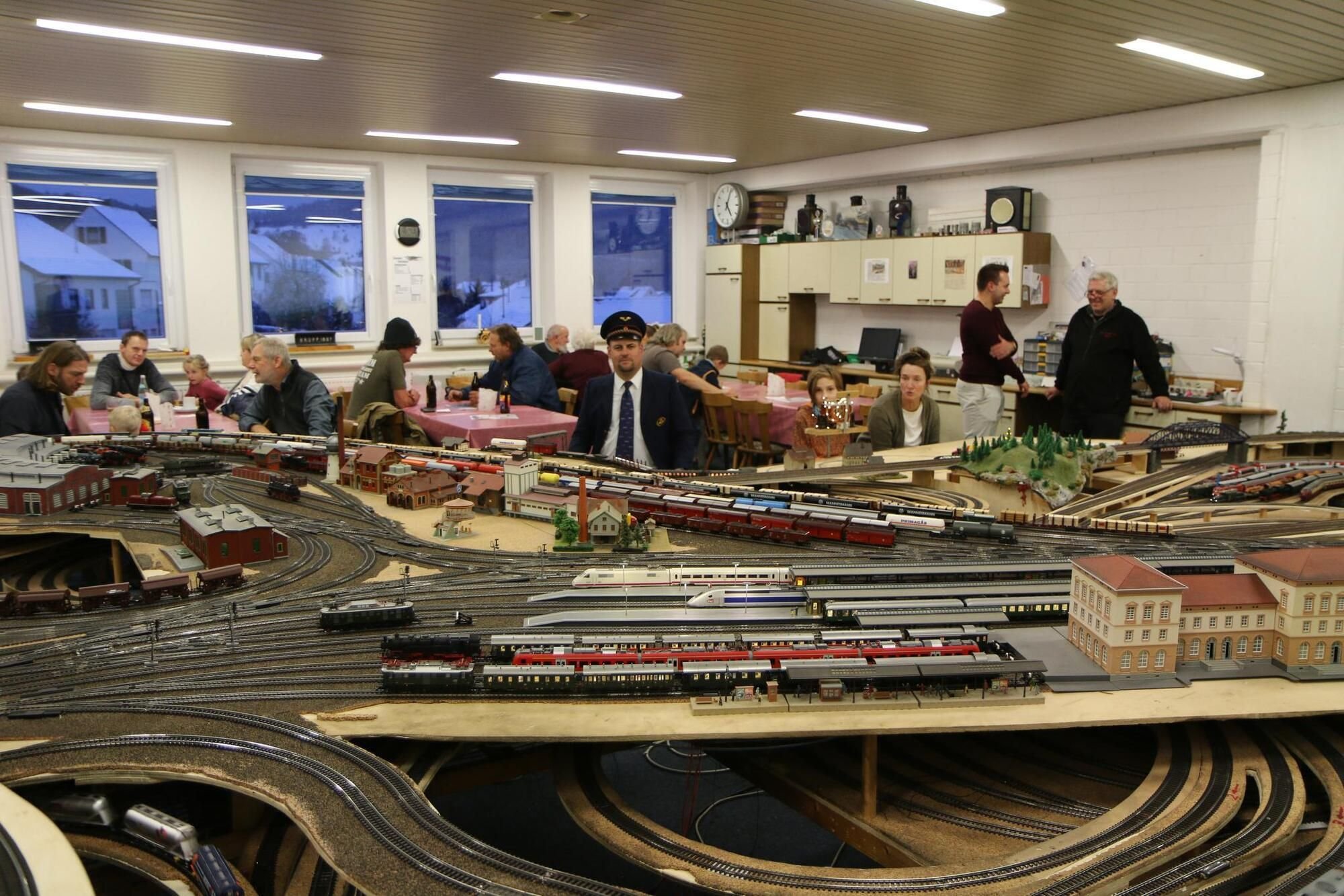 Wenn eine Modelleisenbahn umzieht