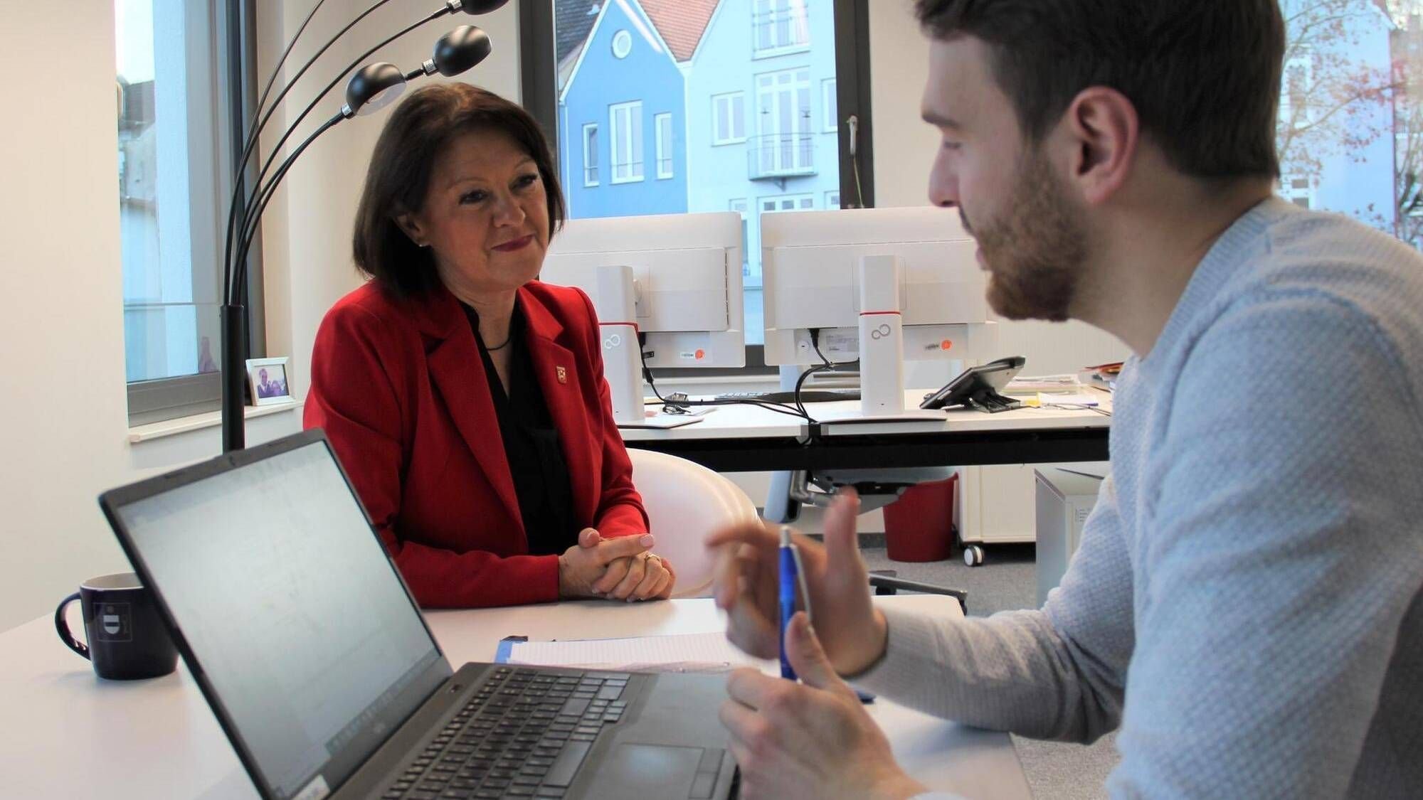 So arbeitet Bad Waldsees Bürgermeisterin: Ein Tag mit Monika Ludy