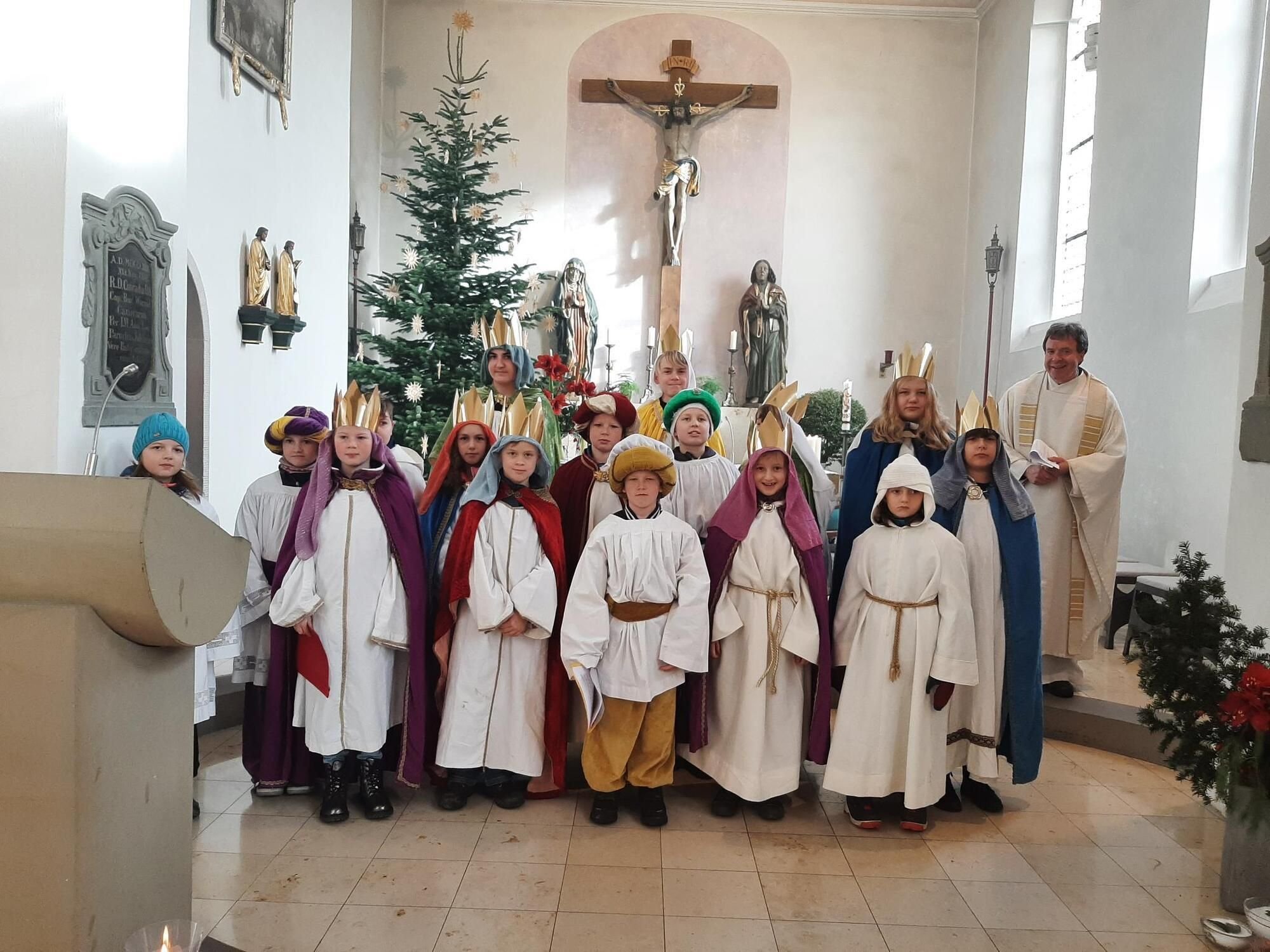Sternsinger bringen den Segen