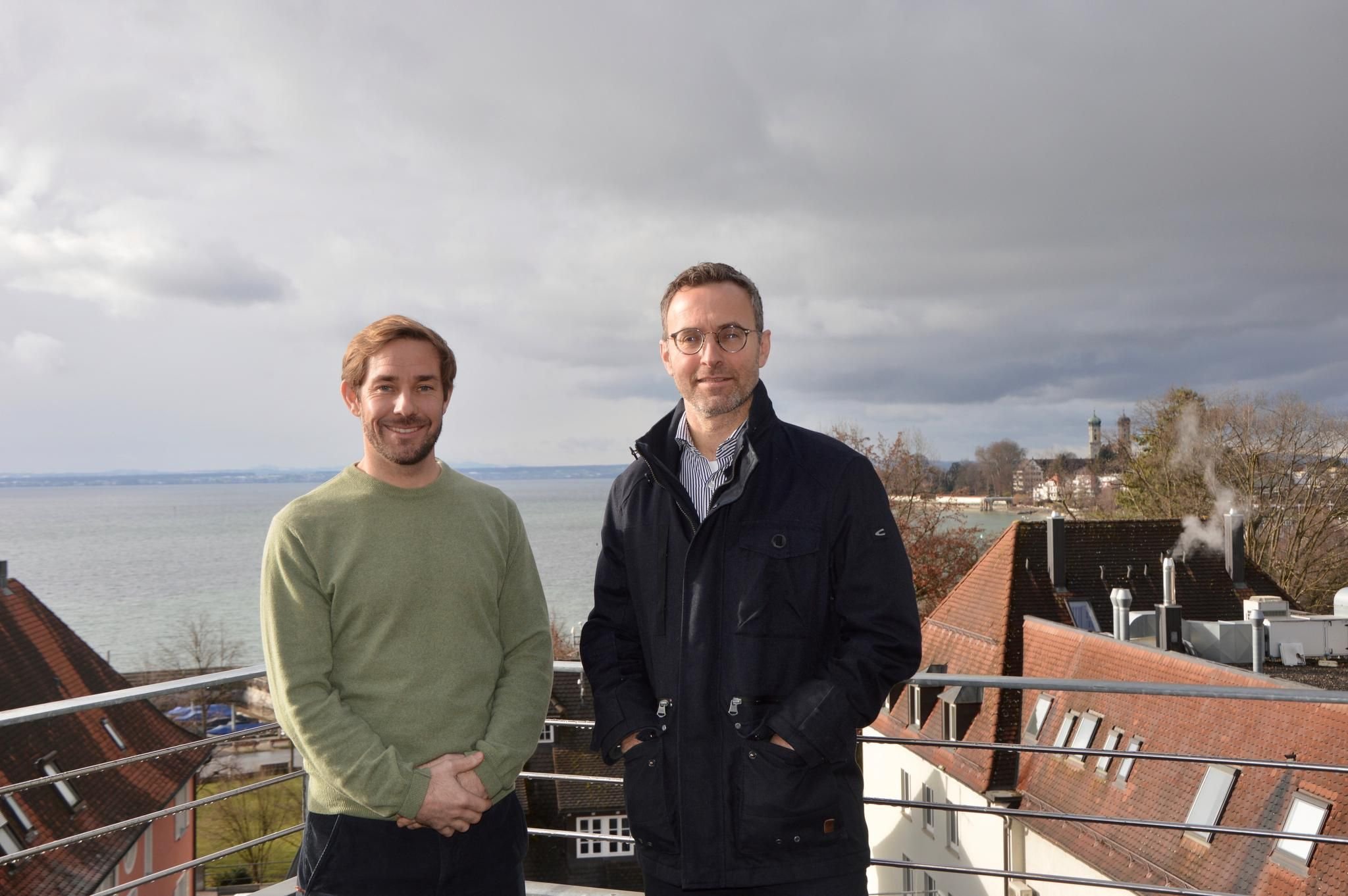 Friedrichshafen: Uwe Felix und Moritz Rieger zur Echt Bodensee Card