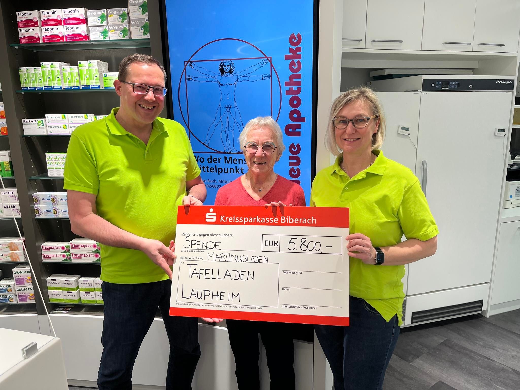 Apotheken unterstützen den Martinusladen