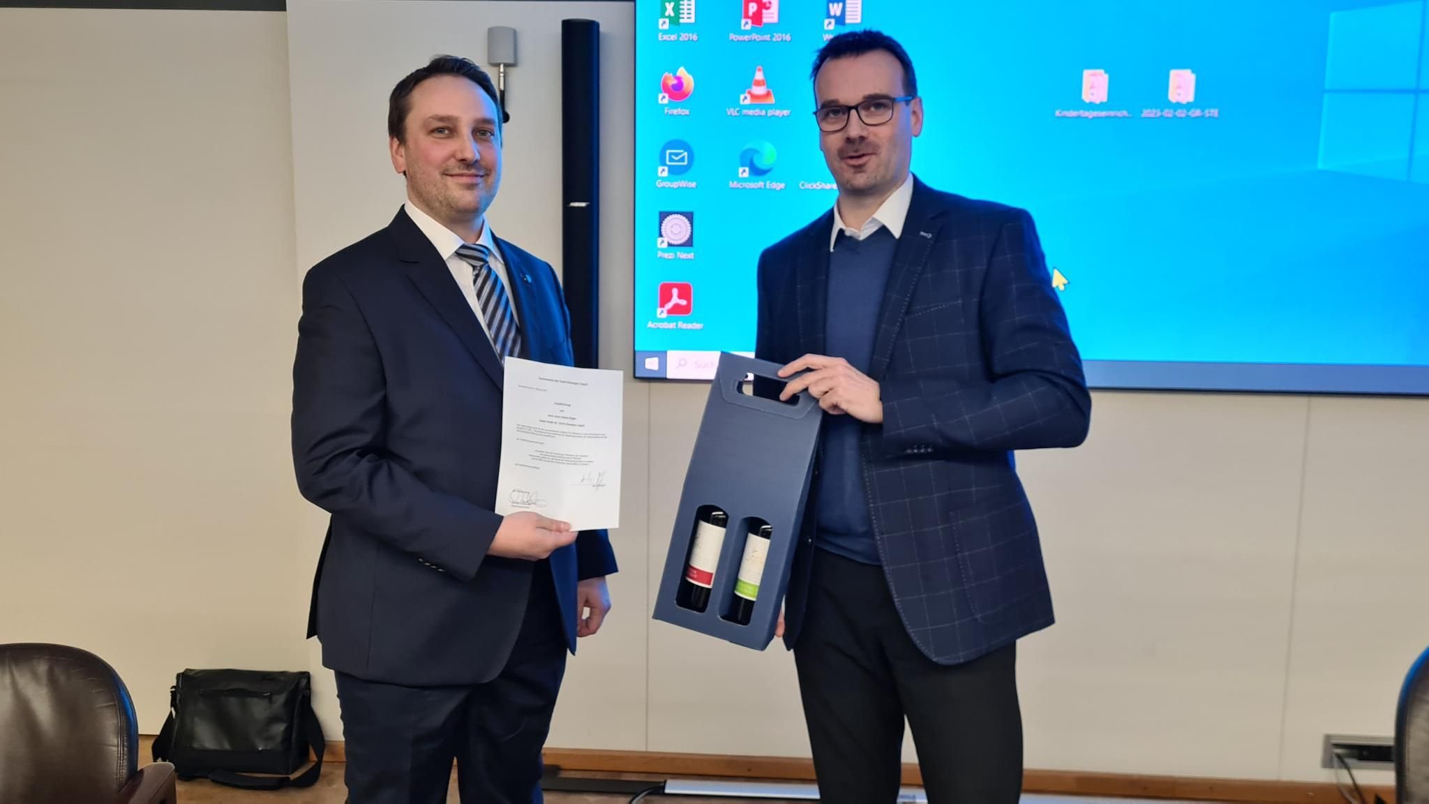 Anton Rieger ist der Neue im Ellwanger Gemeinderat