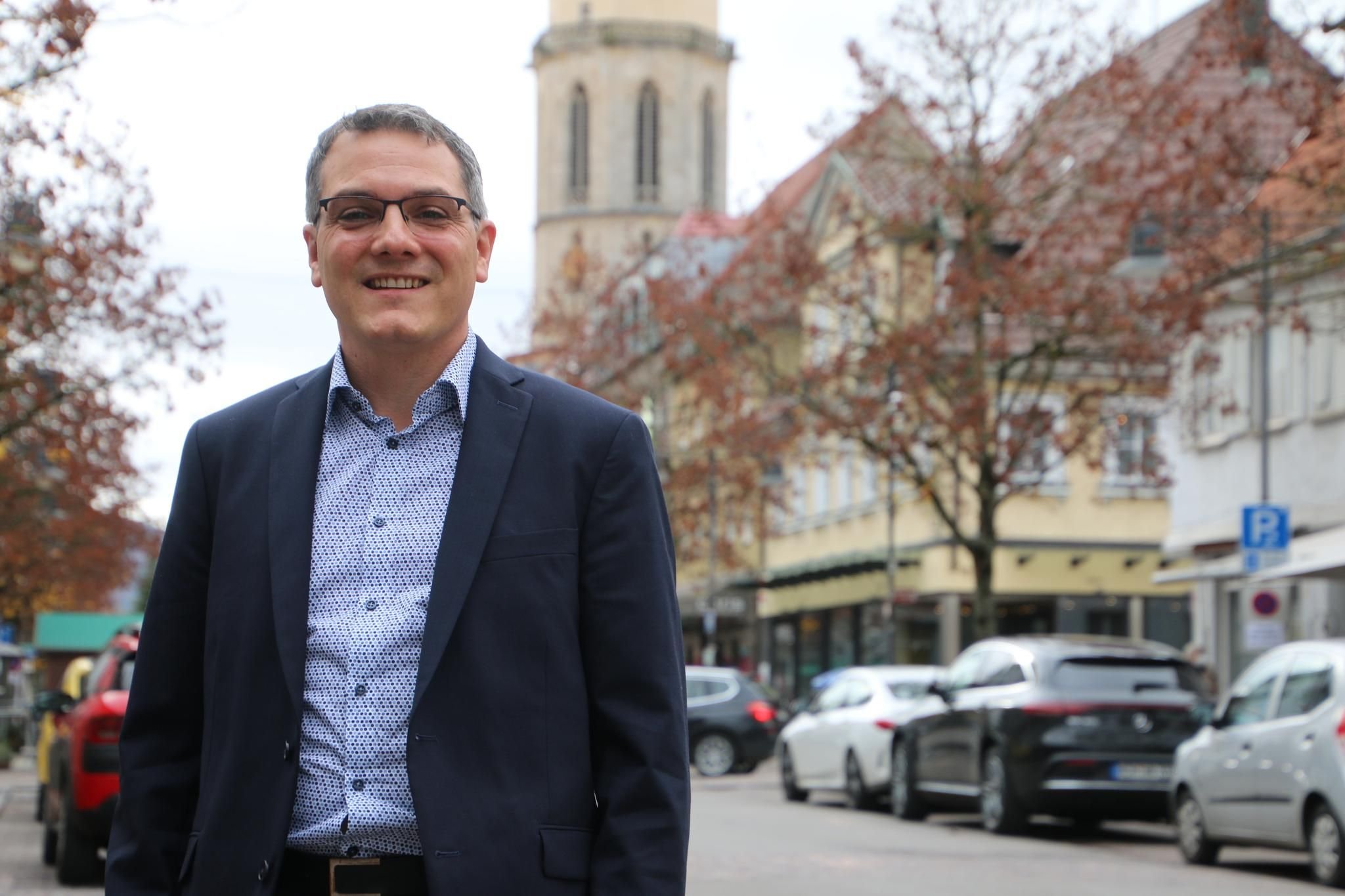 Dirk Abel möchte Bürgermeister von Balingen werden