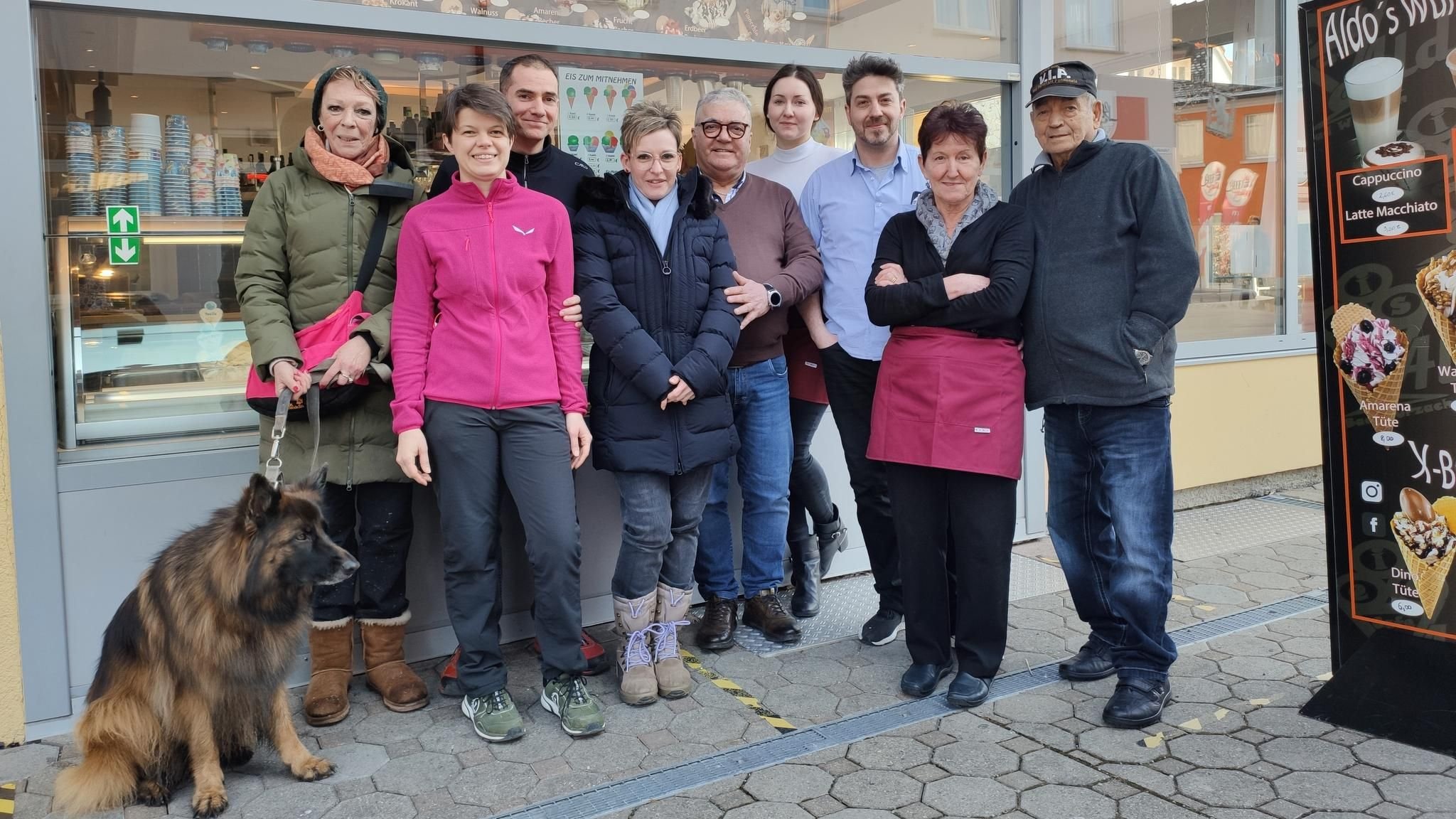 Eiscafé Aldo startet mit neuen Betreibern in die Saison