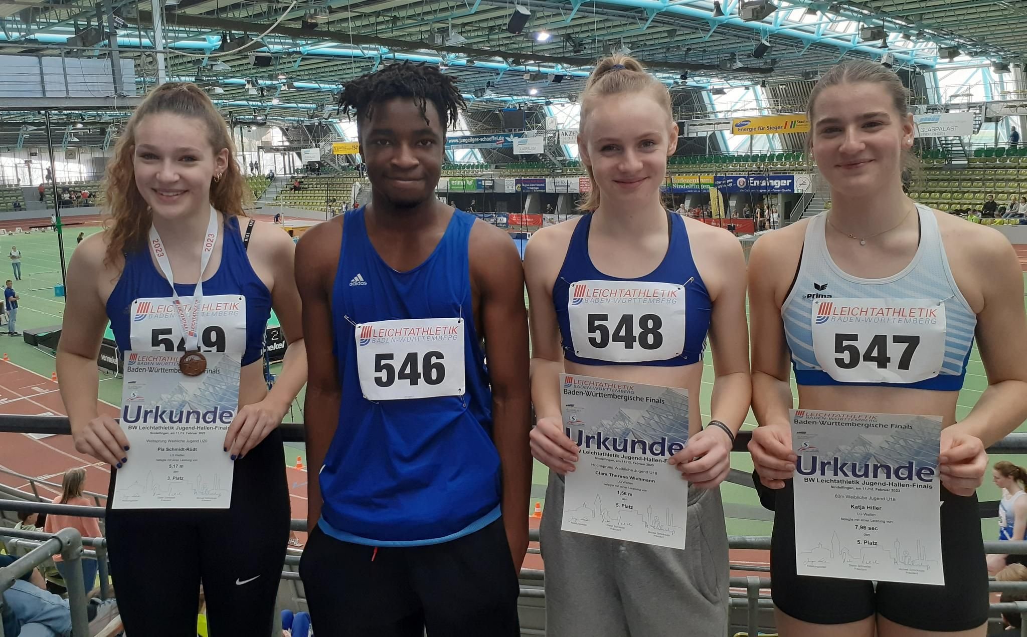 Talente der LG Welfen überzeugen in der Halle