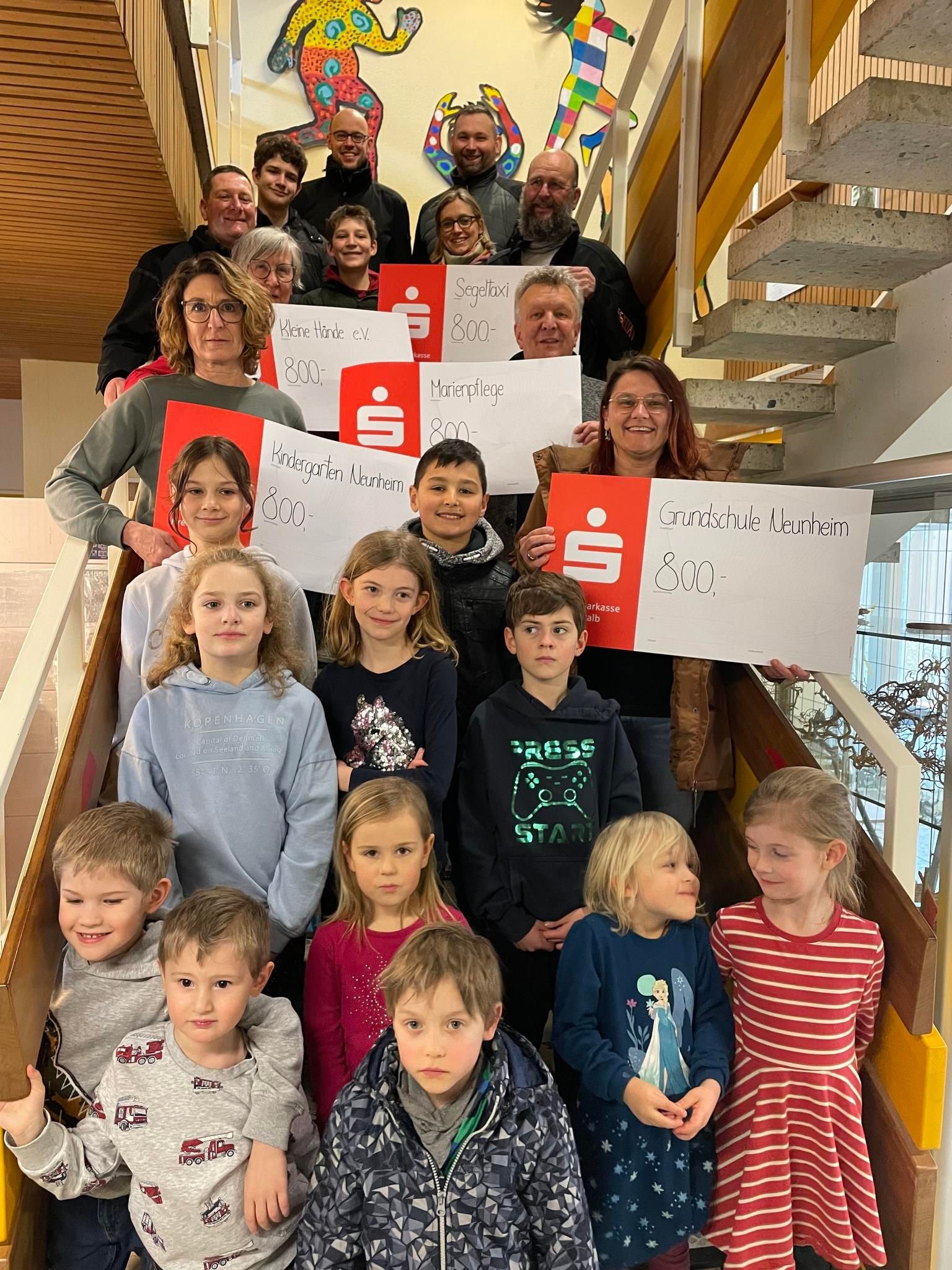 Hütte Neunheim spendet 4000 Euro für guten Zweck