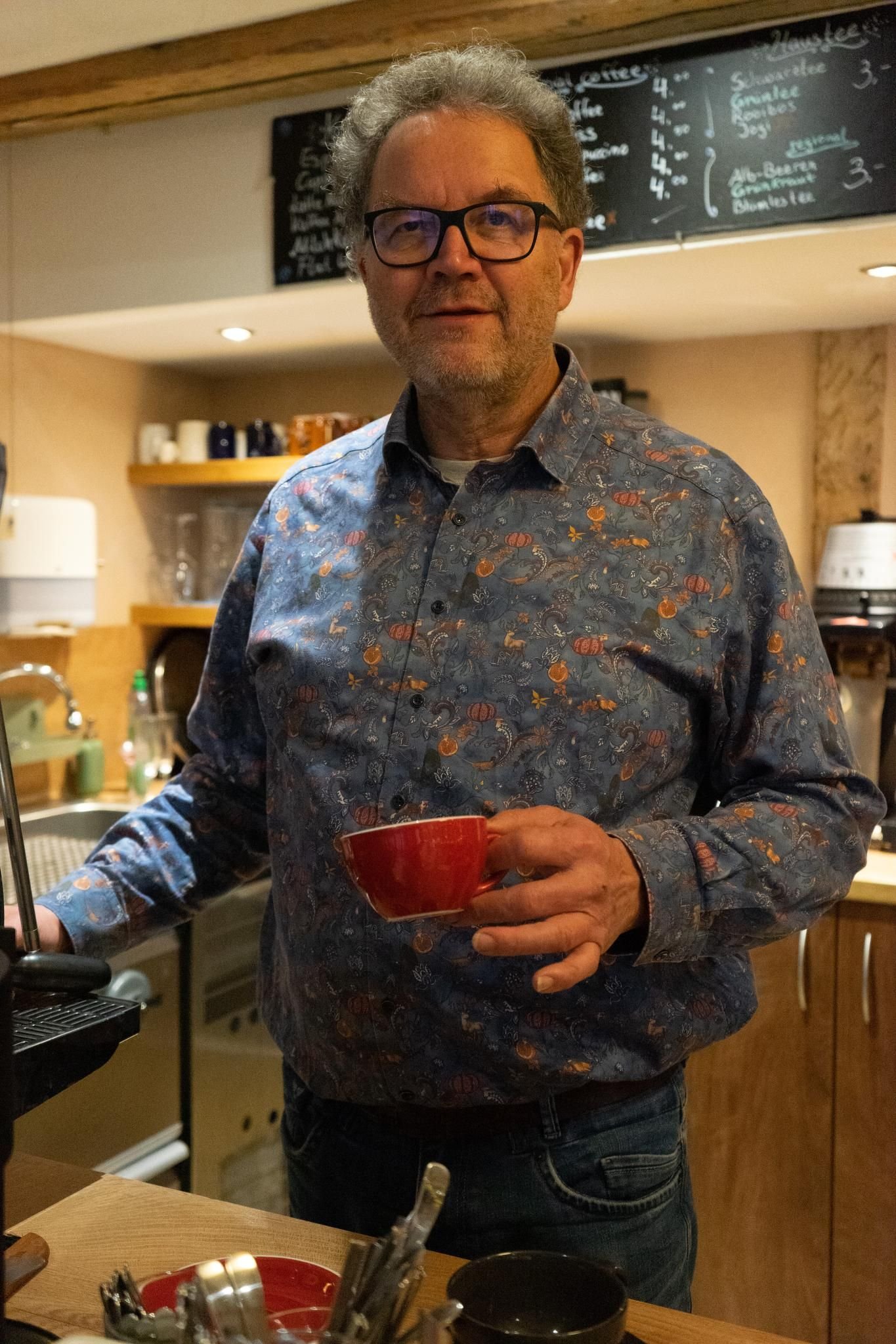 Michael Hauser spricht beim Männervesper