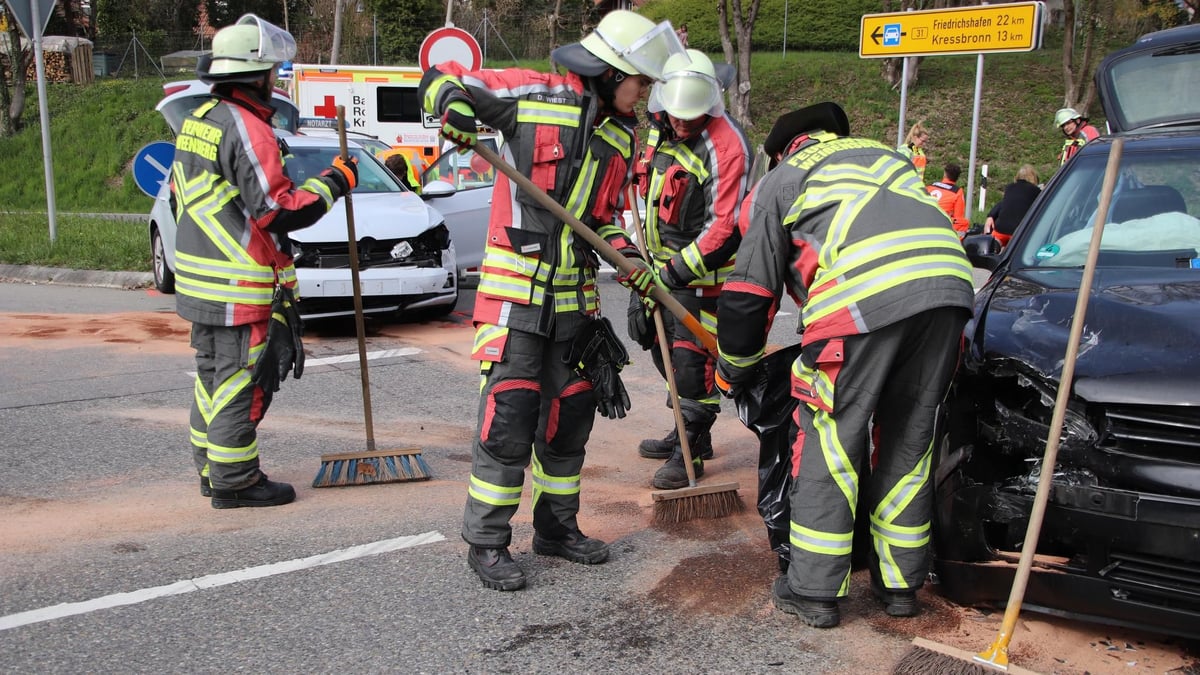 Lindau: Unfall Freitagnachmittag auf der B31/B12